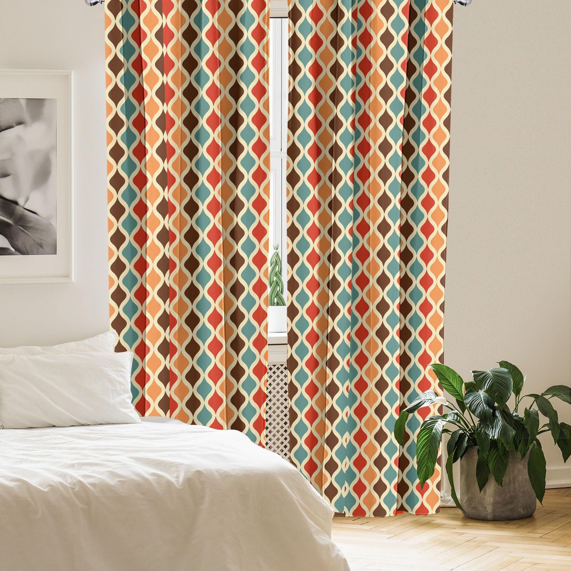 Retro Curtains And Window Treatments