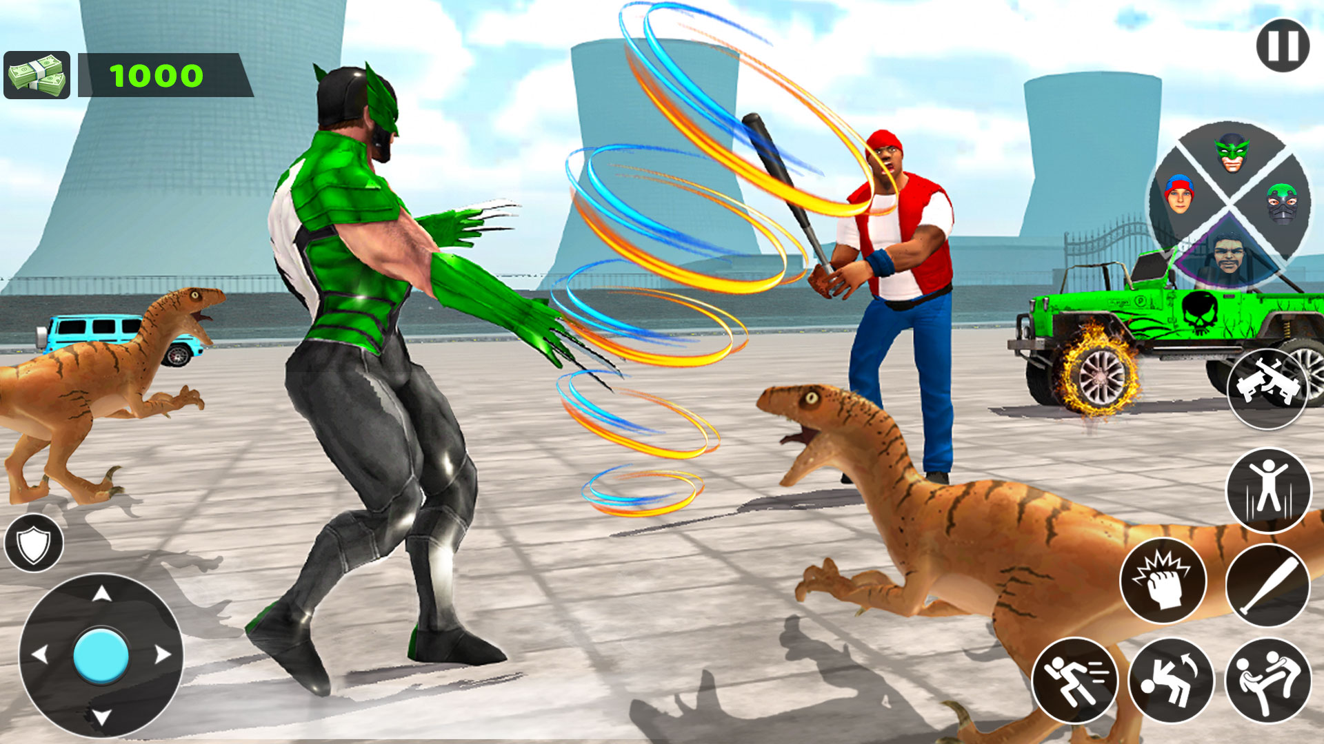 Superhero Simulator Open World Games: Real Fighting Simulator Games 3D ...