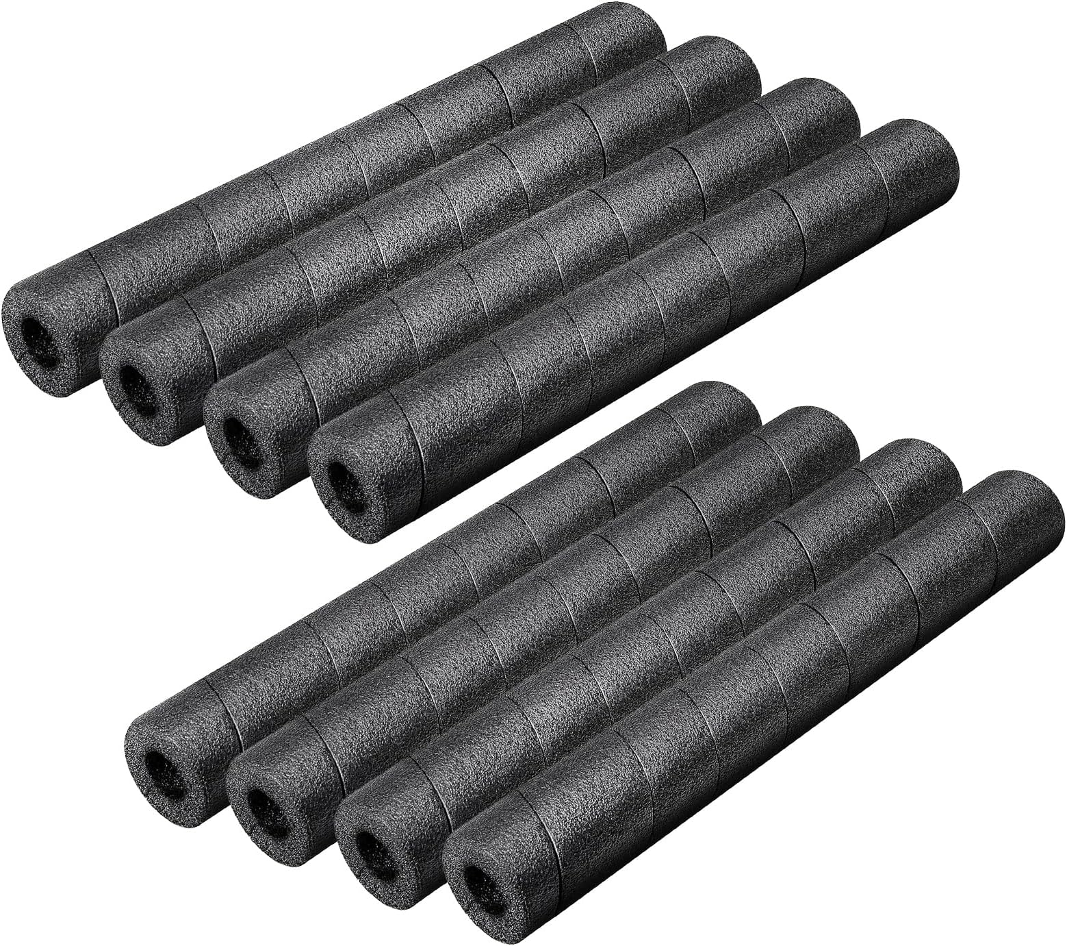 Air Jade Pipe Insulation Foam Tube, Thick Insulated Foam Pipe Wrap for ...