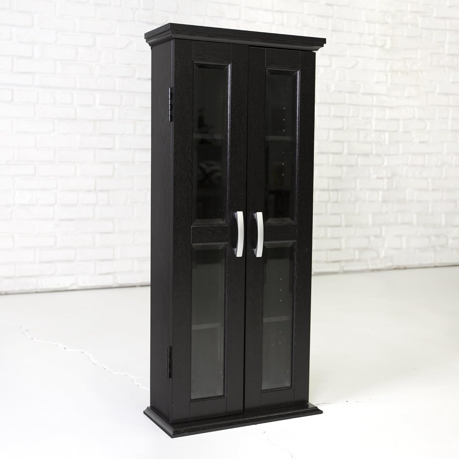 Walker Edison gabinete de almacenamiento para multimedia de 41 pulgadas ...