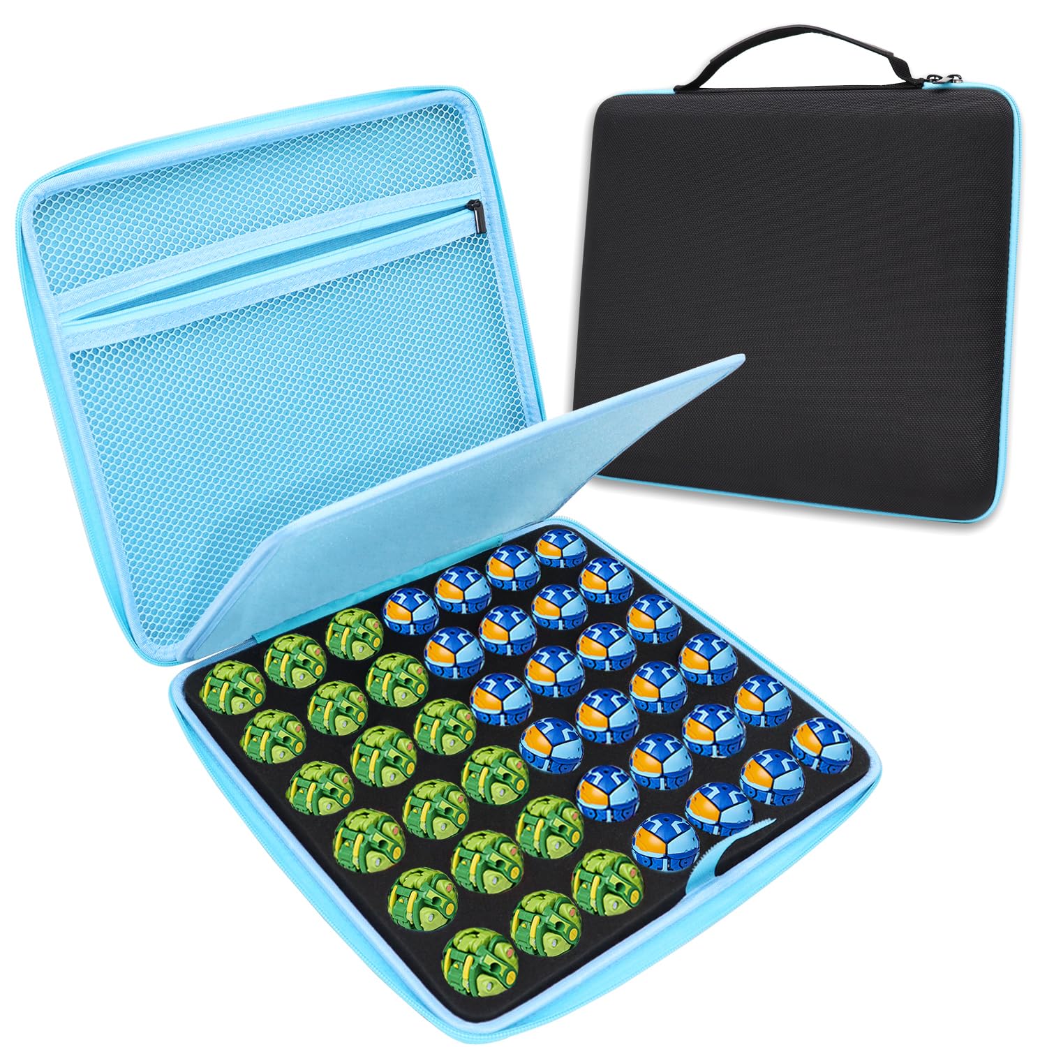 Amazon.com: FCDYLBD Toy Organizer Storage Case Compatible with Bakugan ...