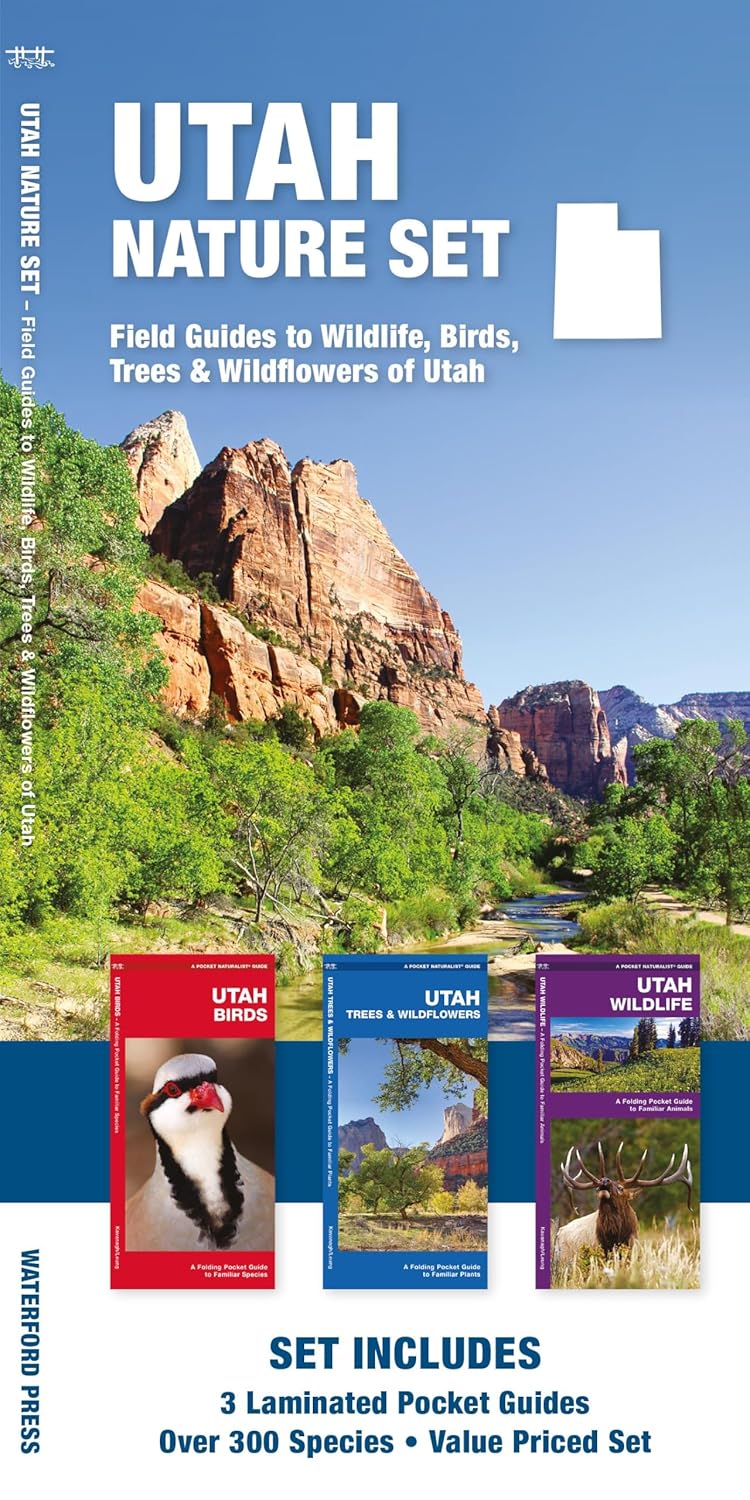 Utah Nature Set: Field Guides to Wildlife, Birds, Trees & Wildflowers ...