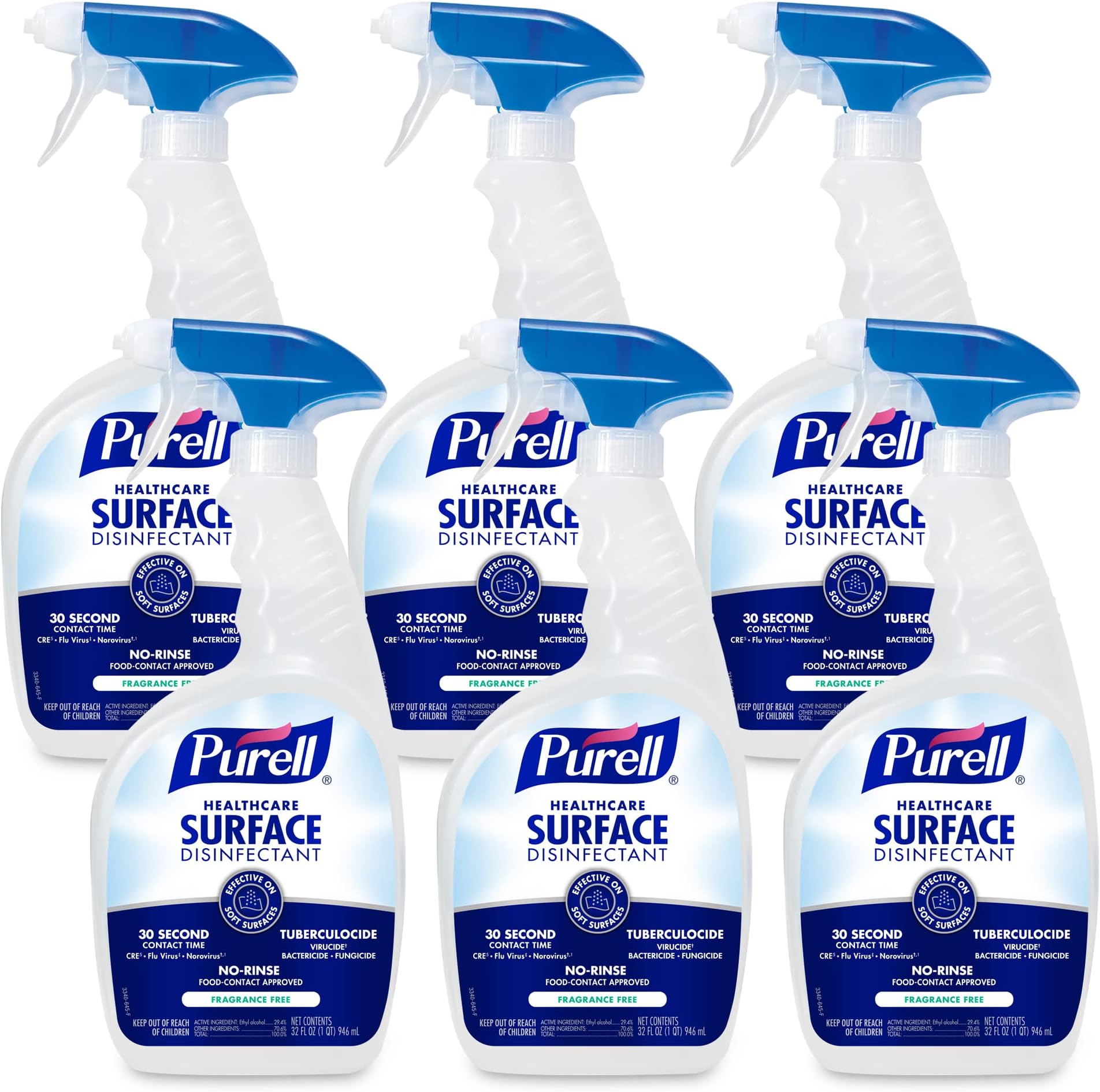 Amazon.com: PURELL Foodservice Surface Sanitizer Spray, Fragrance Free ...