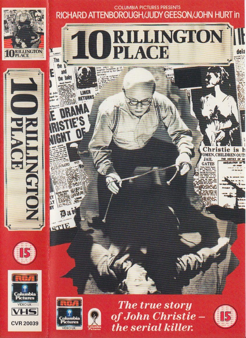 10 Rillington Place [VHS] : Richard Attenborough, John Hurt, Judy ...