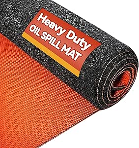 DLYYPLUS 36" x 59" Heavy Duty Oil Spill Mat, Upgraded Garage Floor Mat ...