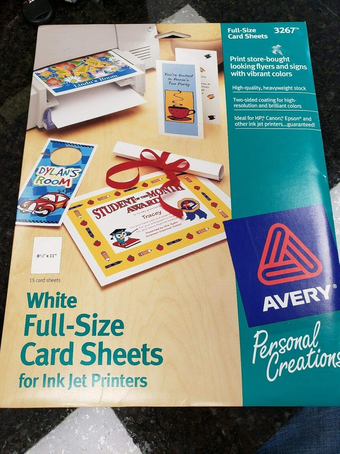 AVERY Full Size Blank Card : Amazon.ca: Office Products