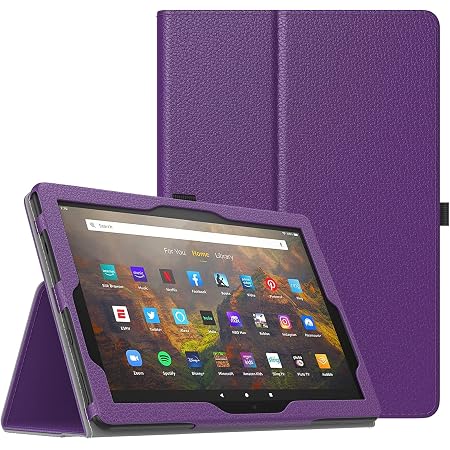 Amazon.com: MoKo Case Fits All-New Kindle Fire HD 10 & 10 Plus Tablet ...