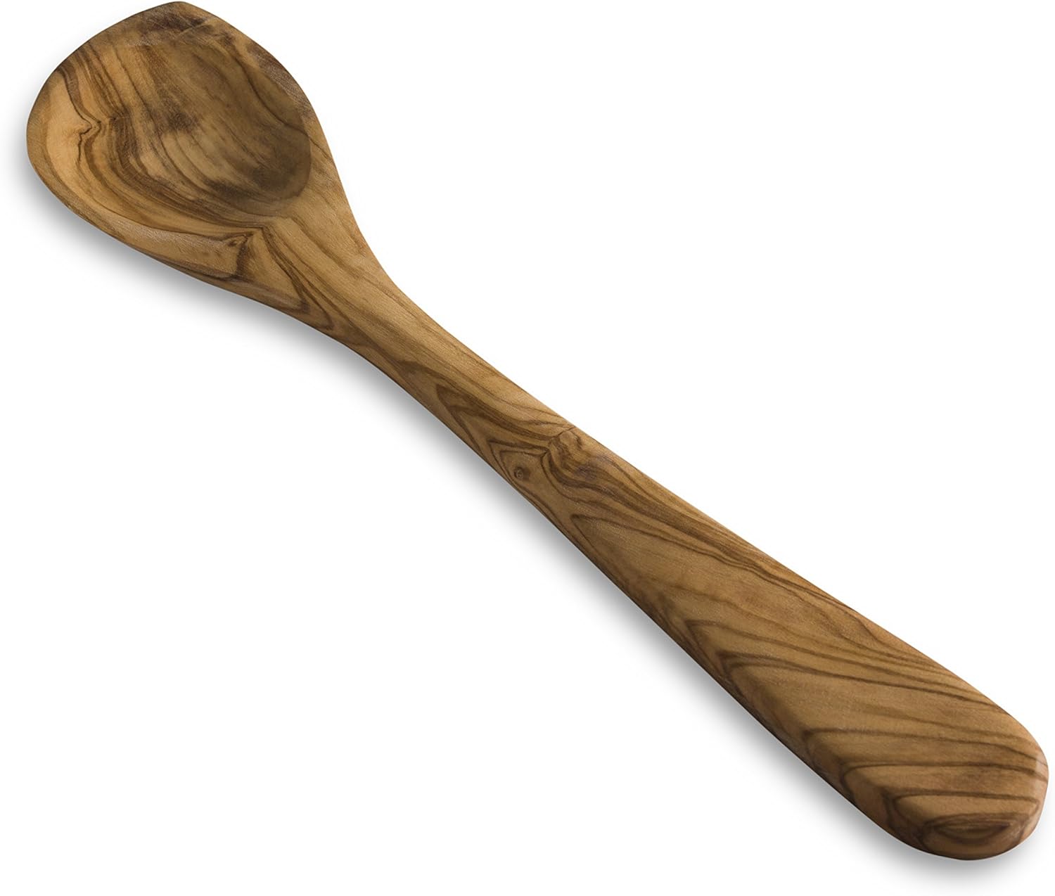 Amazon.com: Honey-Can-Do Natural Olive Wood Corner Spoon, 12-Inches ...