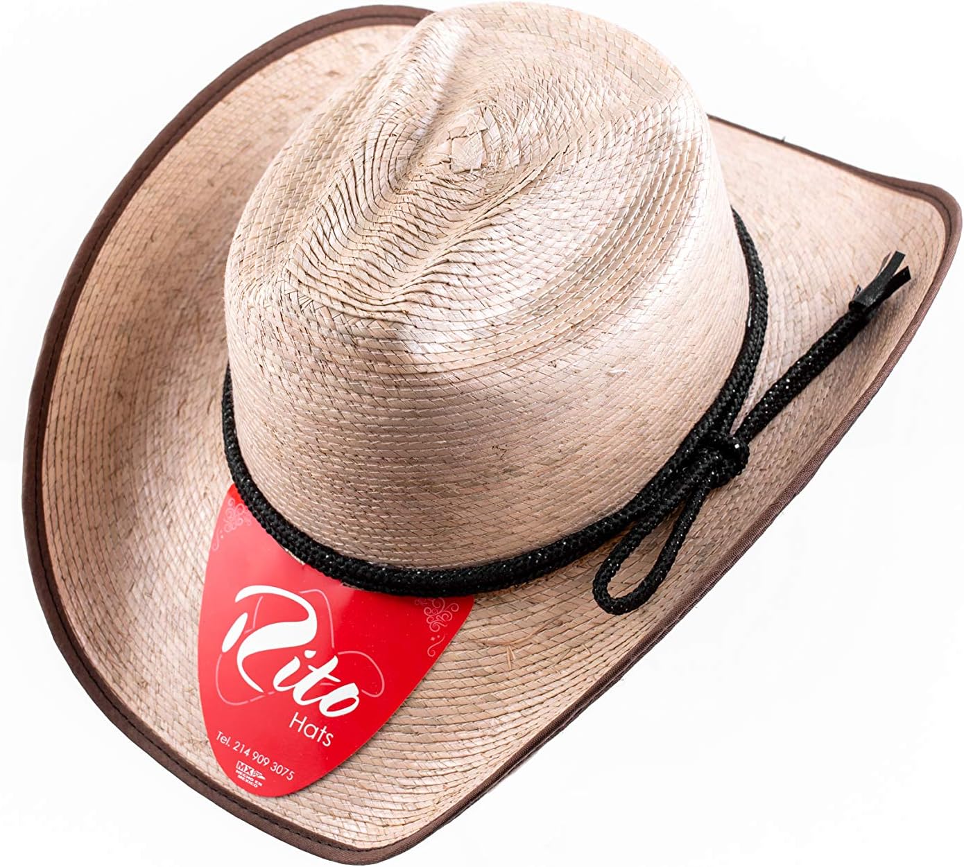 Rito Hats Alicia Fine Palm Hat Brown, Small at Amazon Men’s Clothing store