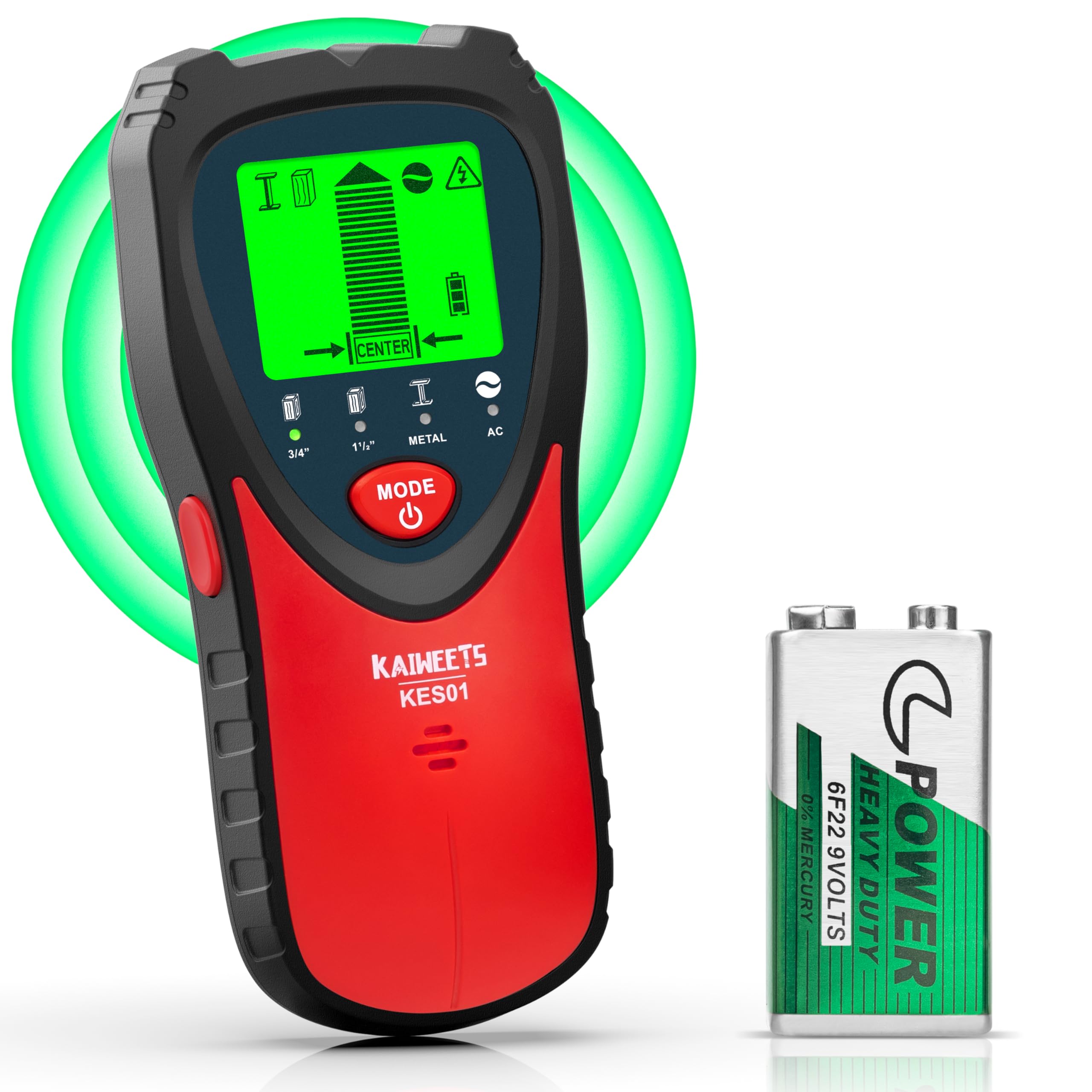 Snapklik.com : KAIWEETS Stud Finder Wall Scanner, 4 In 1 Electronic ...