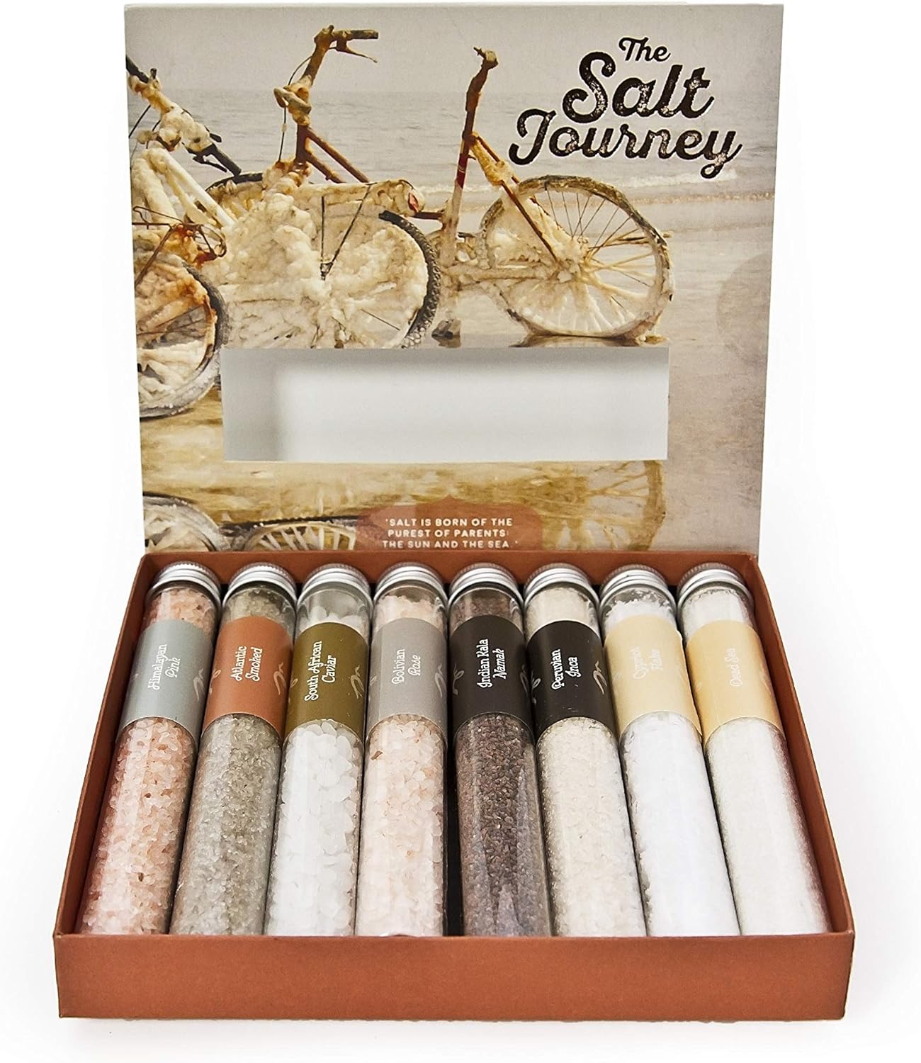 Eat.Art Salt Journey - 8 Unique Salt Selection Box - Food Mothers Day ...