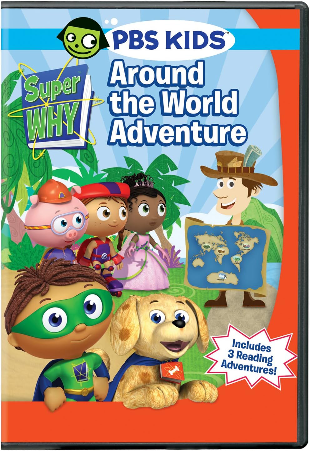Super Why: Around the World Adventure [DVD] [2012] [Region 1] [US ...