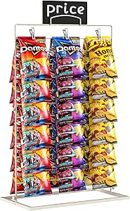 Amazon.com: TJ.MOREE Chip Rack Display Stand, Chip Bag Holder for Party ...