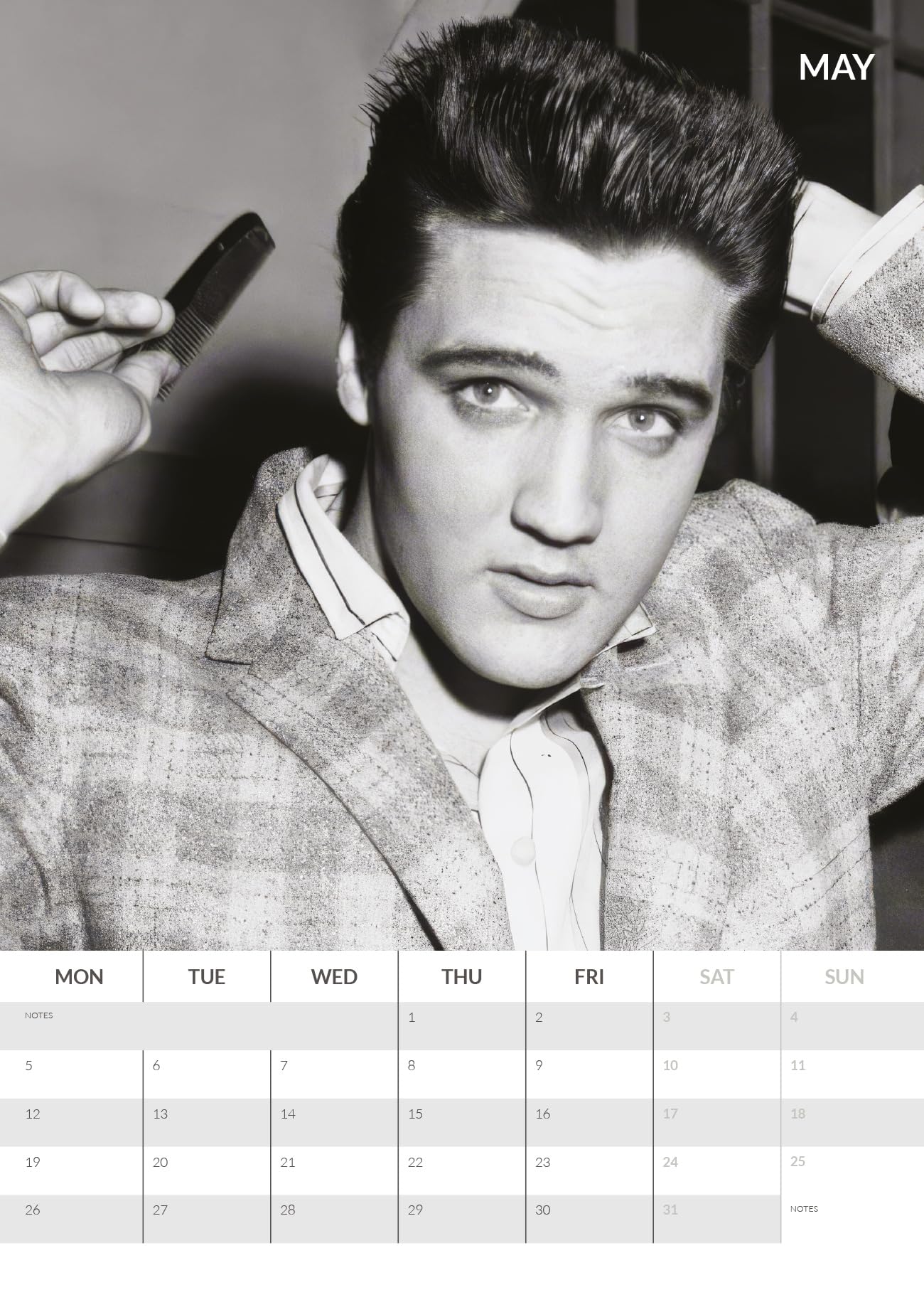 Elvis 2025 Calendar – BigaMart