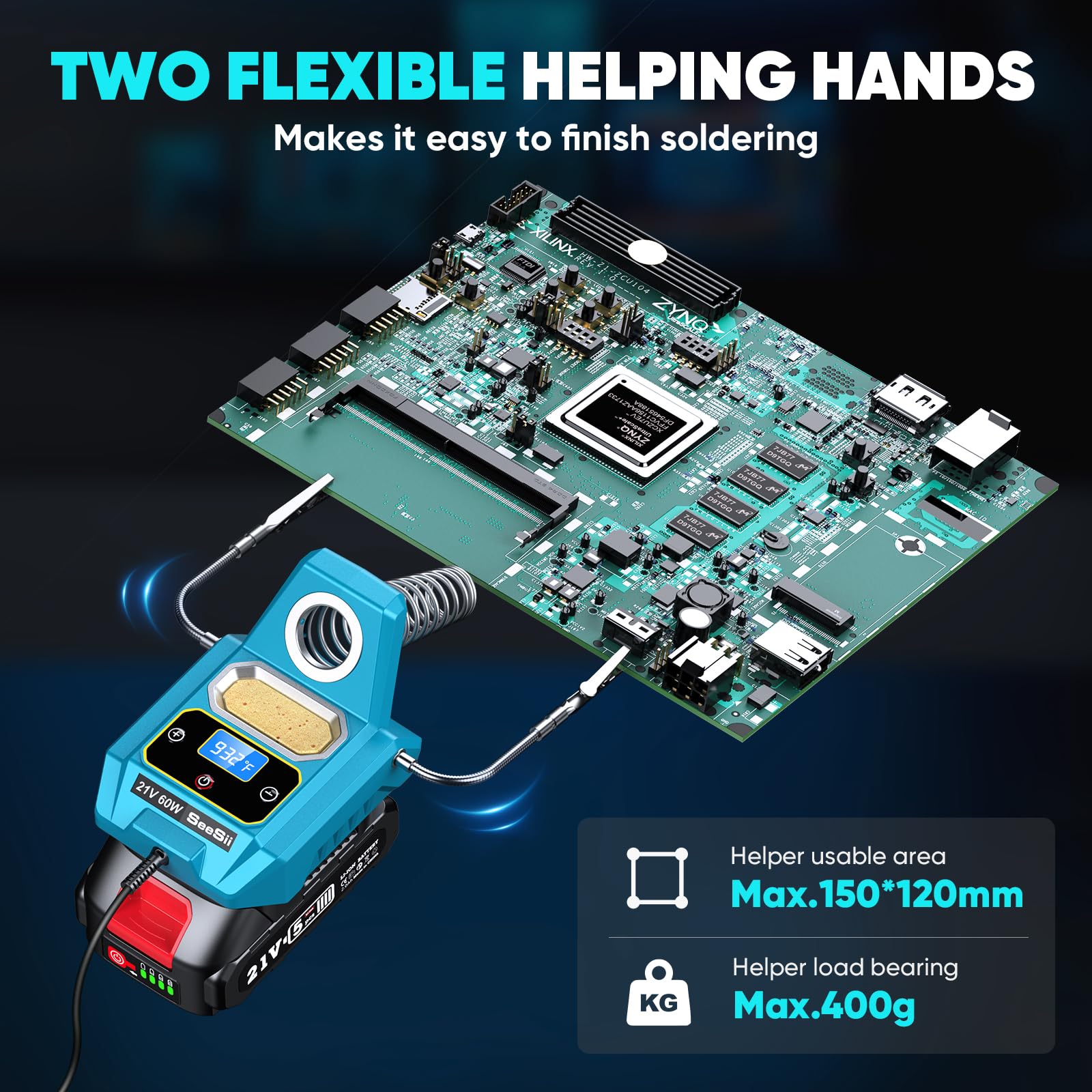 Snapklik.com : Seesii Cordless Soldering Station