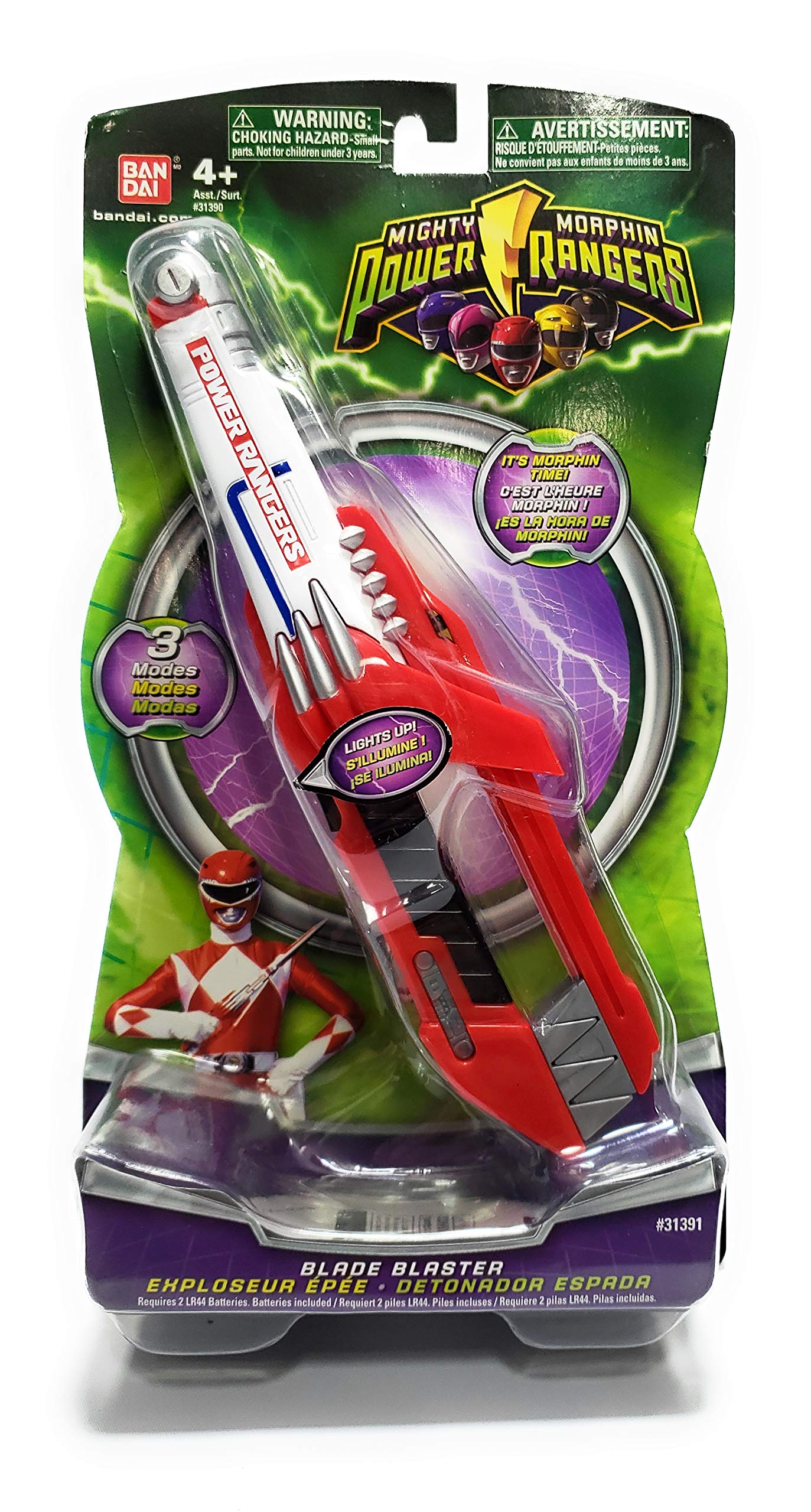 Power Rangers Mighty Morphin Battle Gear Blade Blaster | Desertcart INDIA