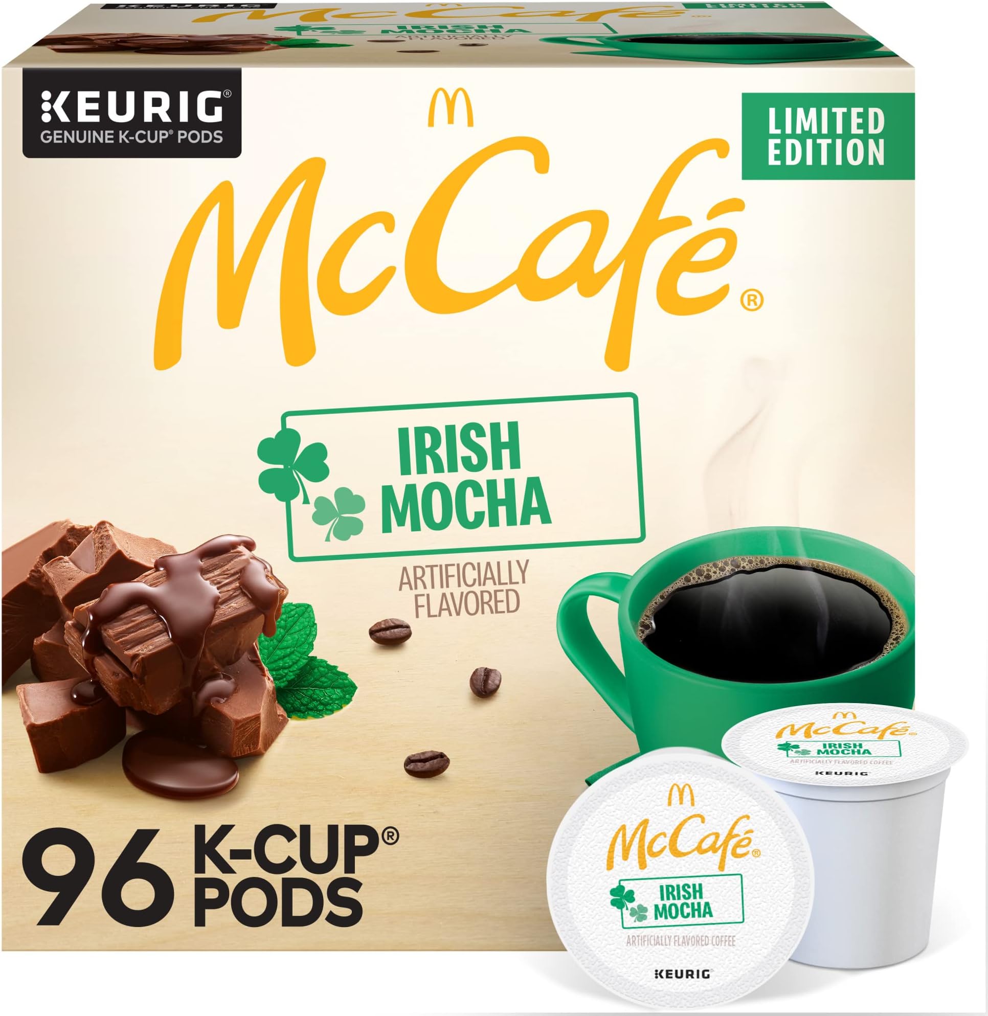 Amazon.com: McCafe Affogato, Single Serve Keurig K-Cup Pods, Flavored ...