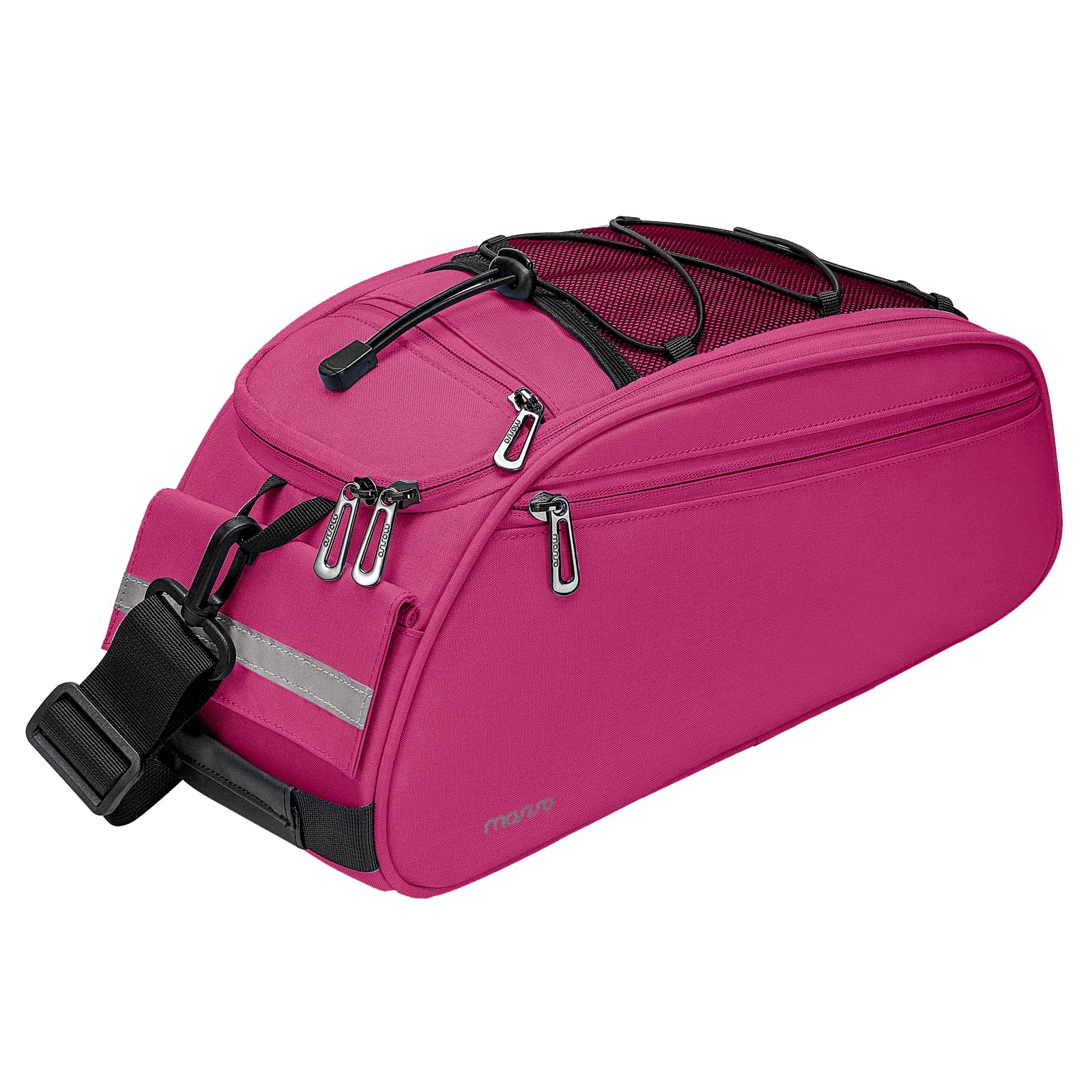 Snapklik.com : Bike Rack Bag, Waterproof Bicycle Trunk Pannier Rear ...