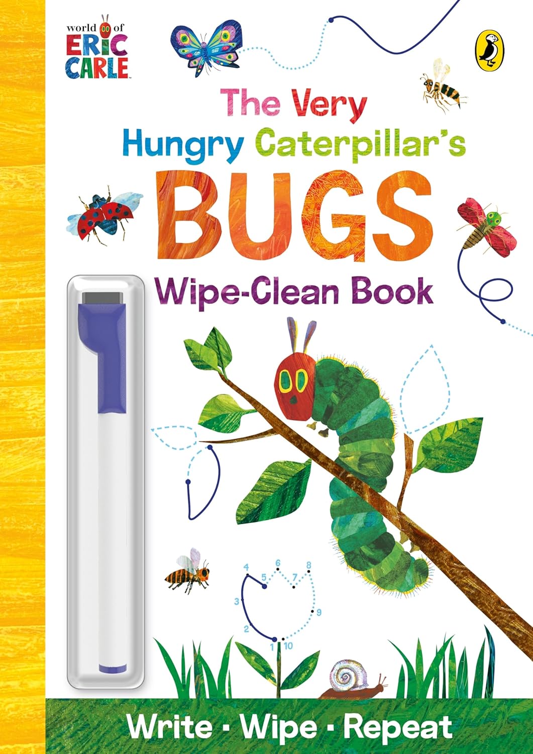 The Very Hungry Caterpillar’s Bugs: Wipe-Clean Board Book : Carle, Eric ...