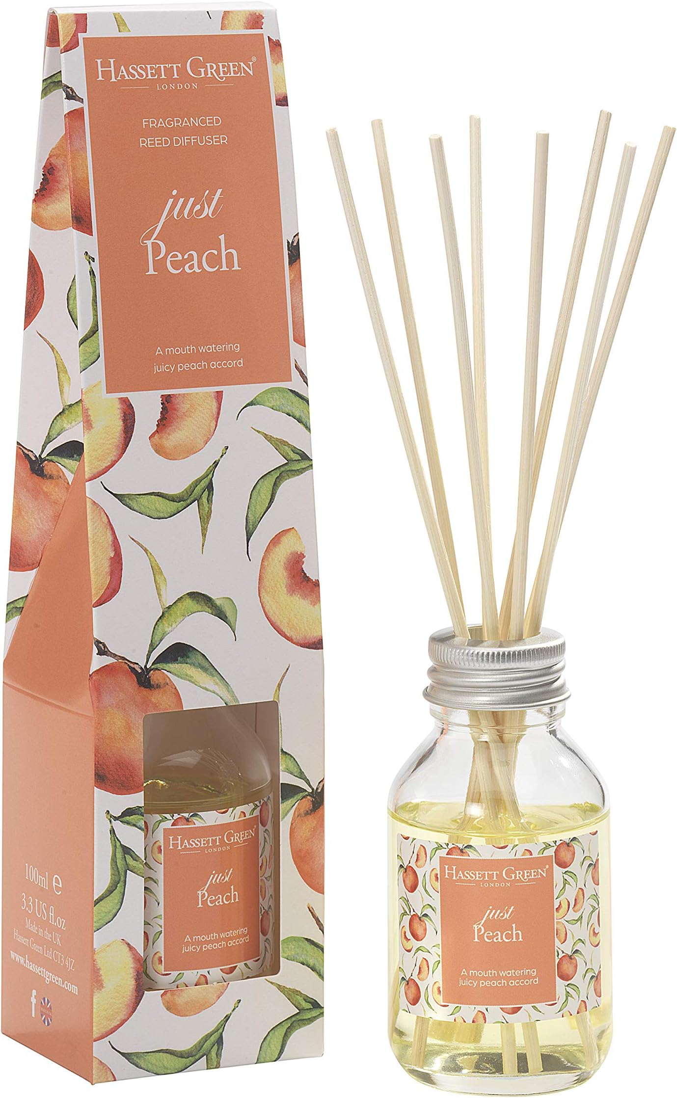 Just Cherry Fragrance Oil Reed Diffuser 100ml - Long Lasting Home ...