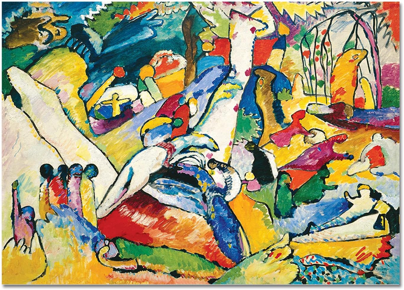 Giallobus - Quadro - Vassily Kandinsky - Bozzetto per Composizione 2 ...