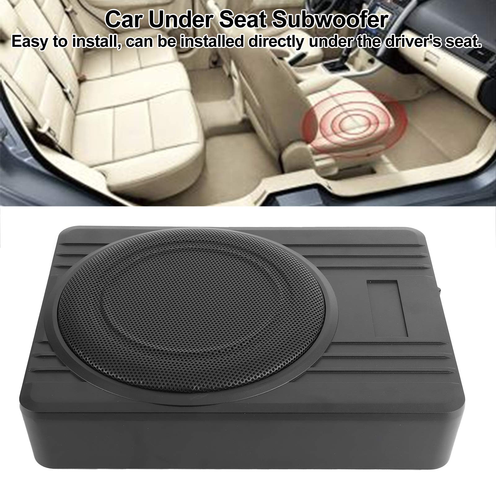 Subwoofer Car Akozon Under Seat Subwoofer, Underseat Subwoofer, Car ...