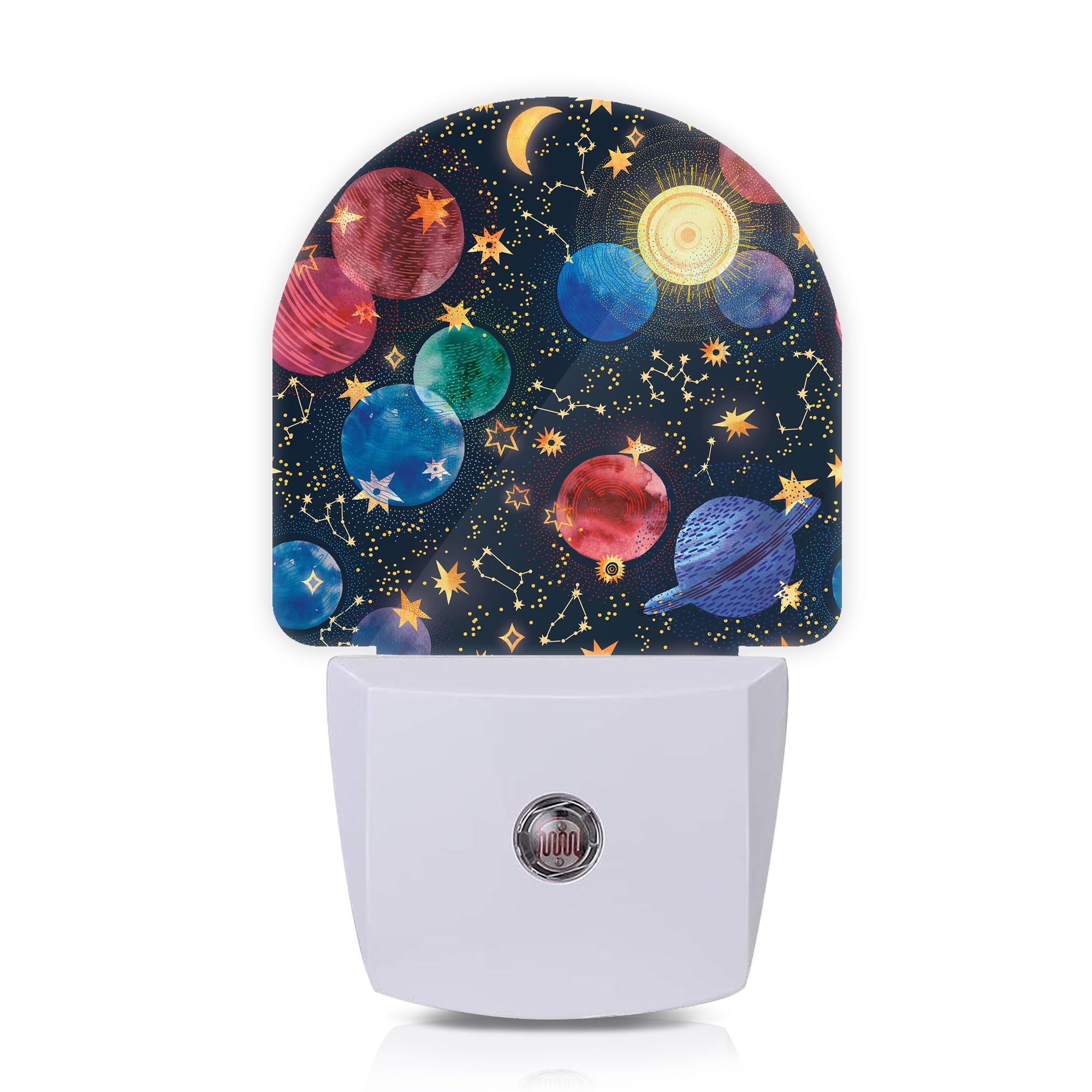 Axxitude Galaxy Space Constellation Cosmos Night Lights Plug into Wall ...