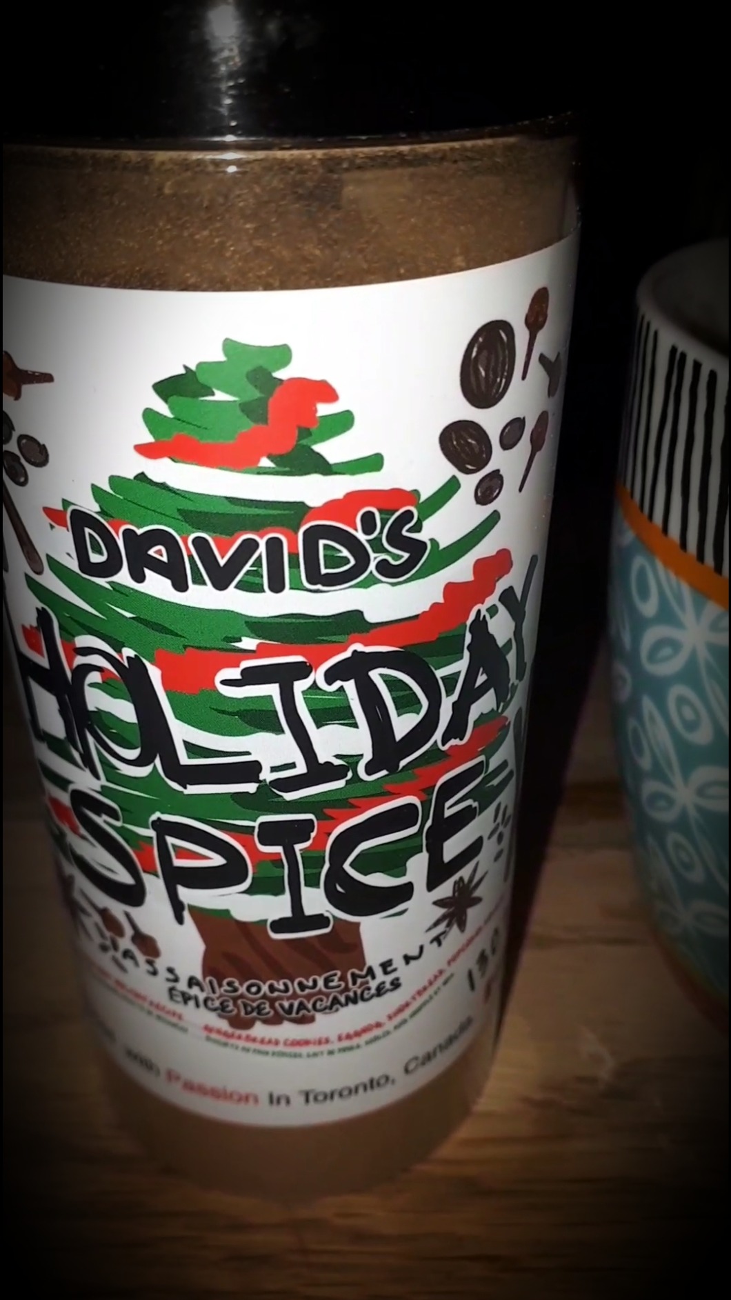 David's Condiments Holiday Spice Blend - 130g (4.6 oz) | Bring The ...