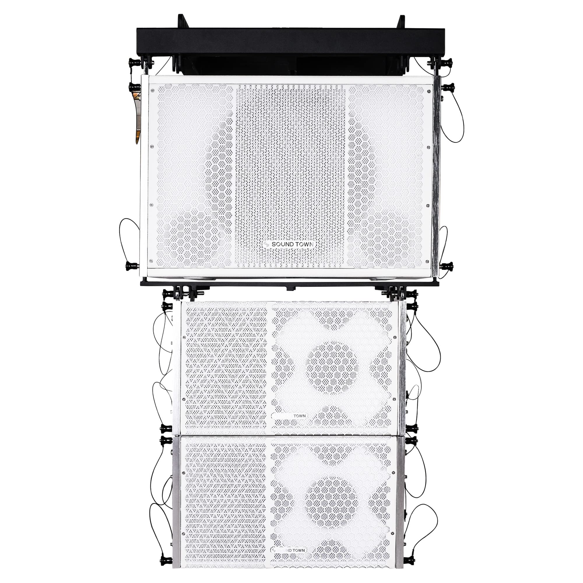 Buy Sound Town ZETHUS Series Line Array Speaker System with One 15-inch ...