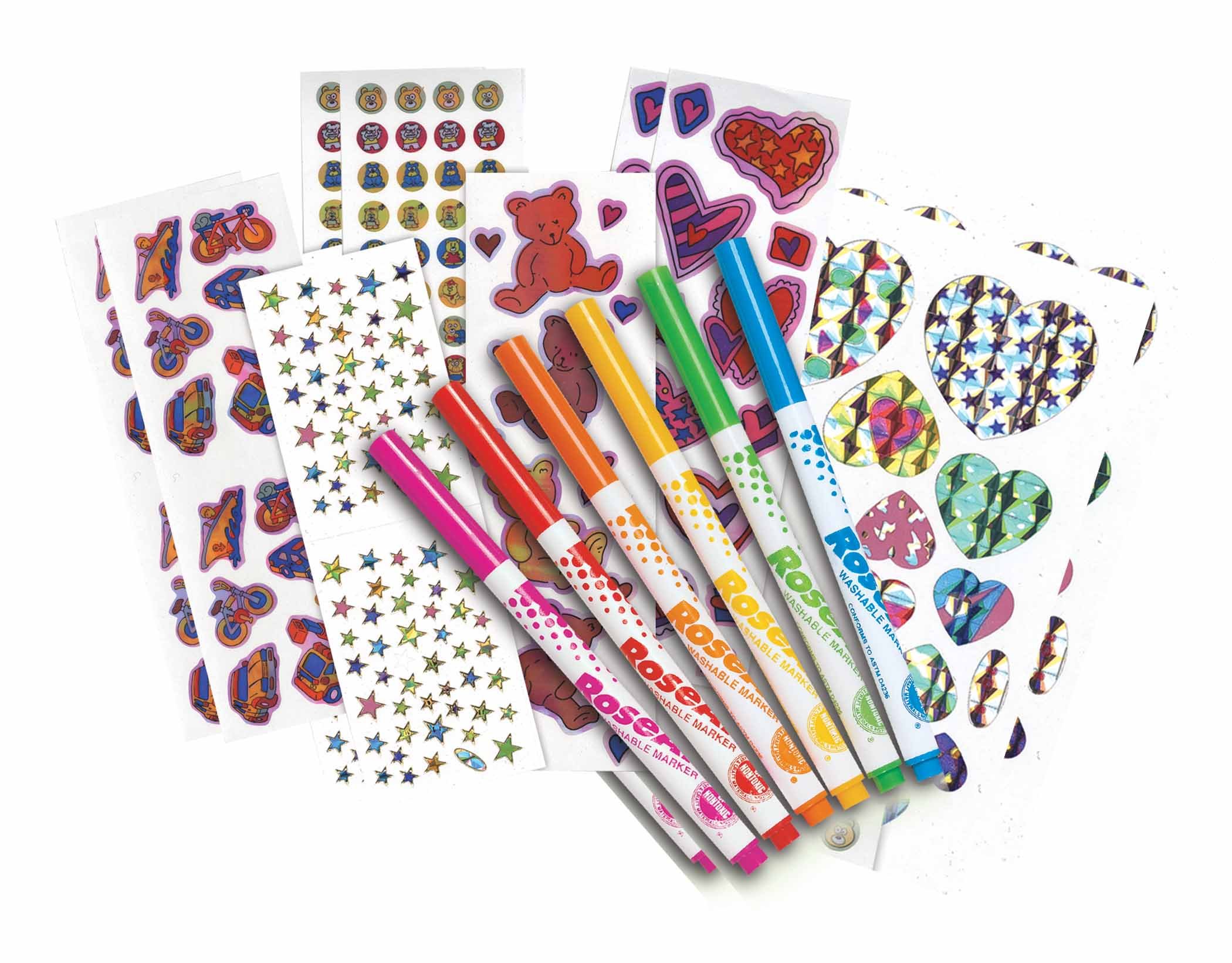 Amazon.com: MegaBrands 500 Stickers Activity Kit : Toys & Games