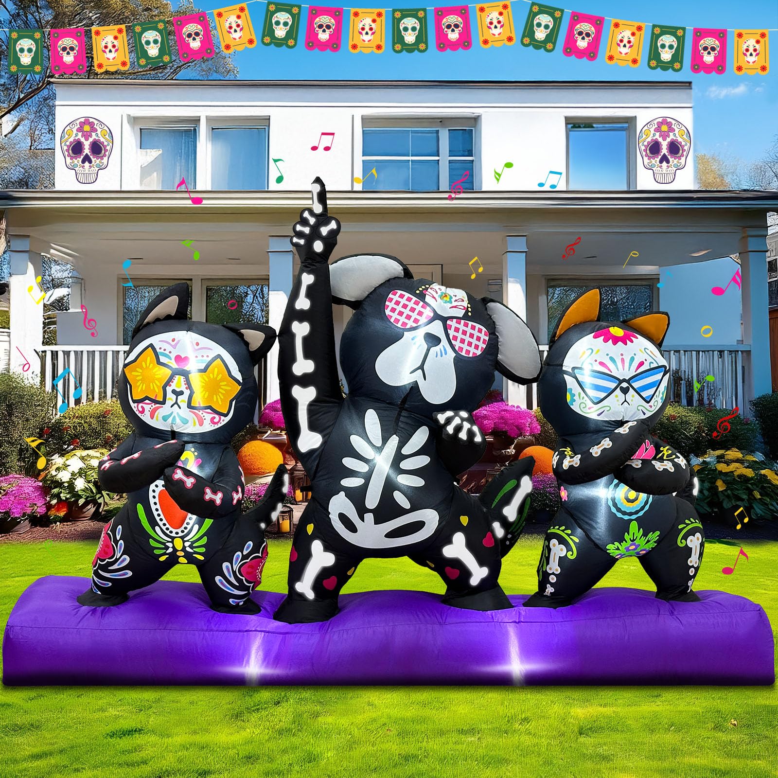 Snapklik.com : AerWo 7FT Halloween Inflatable Outdoor Decoration, Day ...