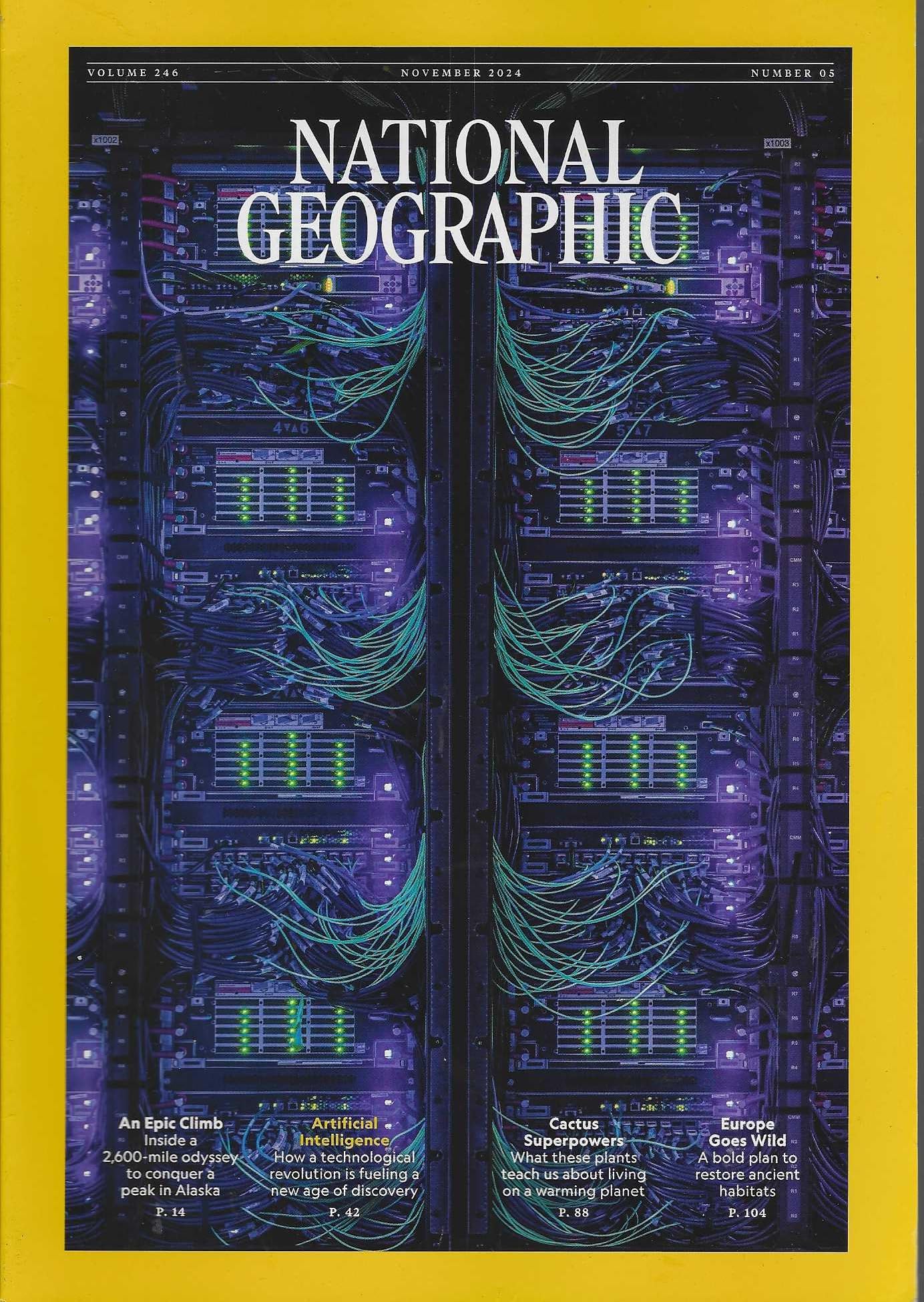 Buy Artificial Intelligence from National Geographic November 2024 ...