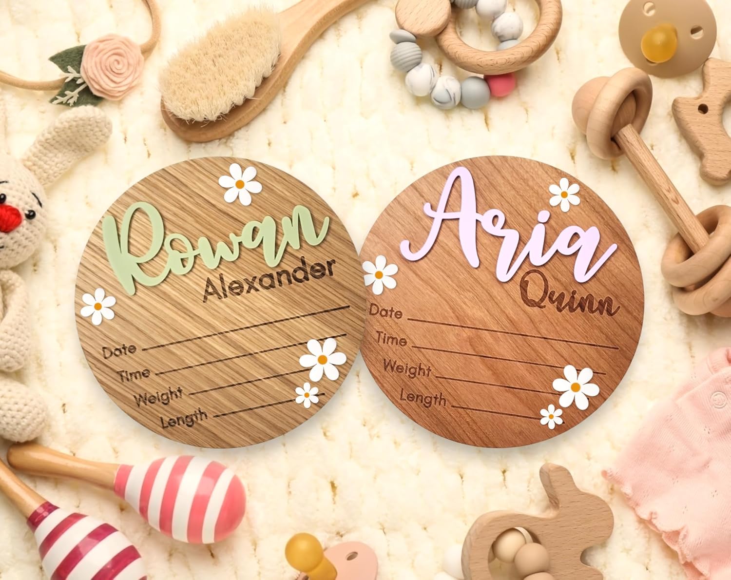 Personalized Baby Announcement Sign, Baby Name Signs Australia | Ubuy
