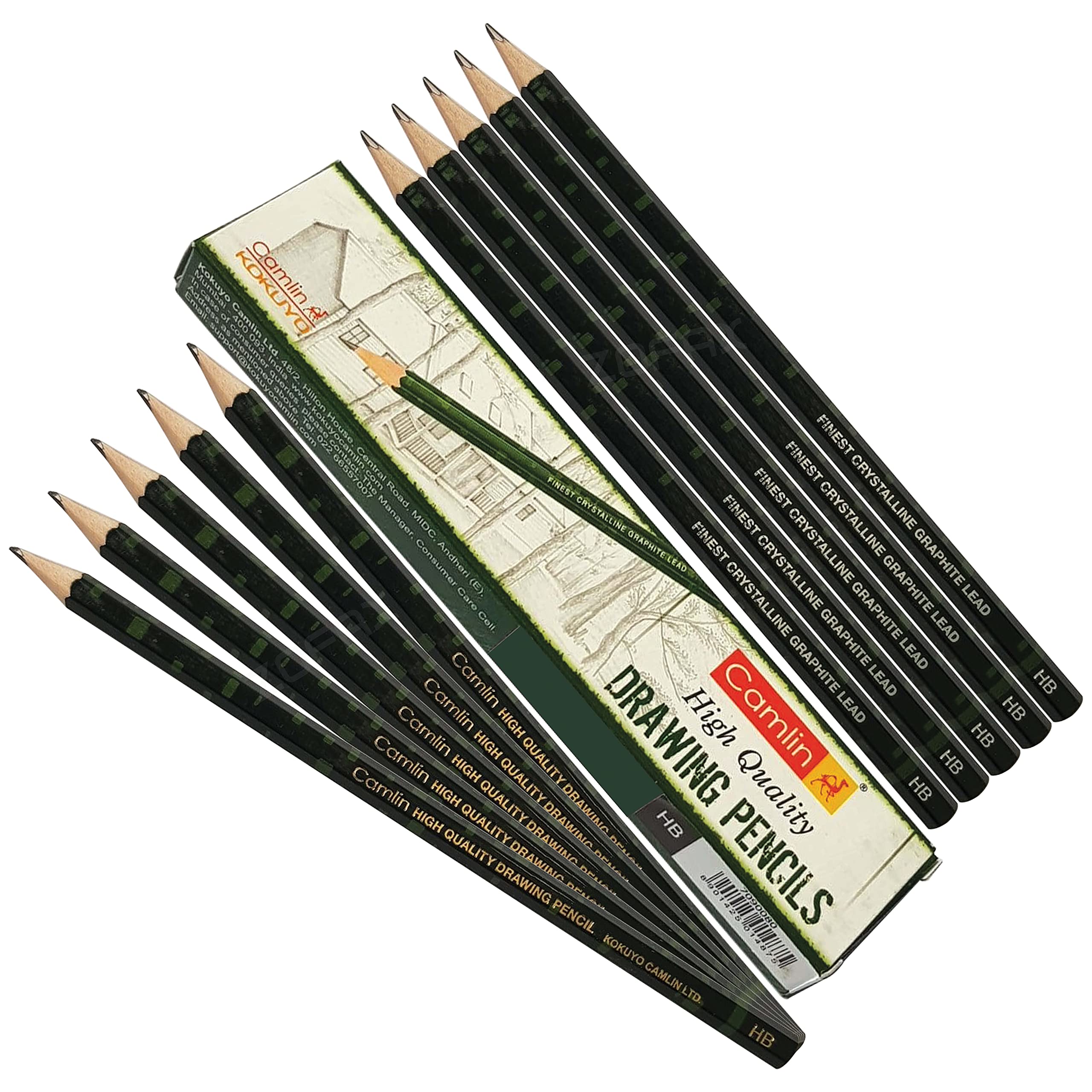 Kokuyo Camlin Graded Drawing Pencils Giga Pack Finest Crystalline ...