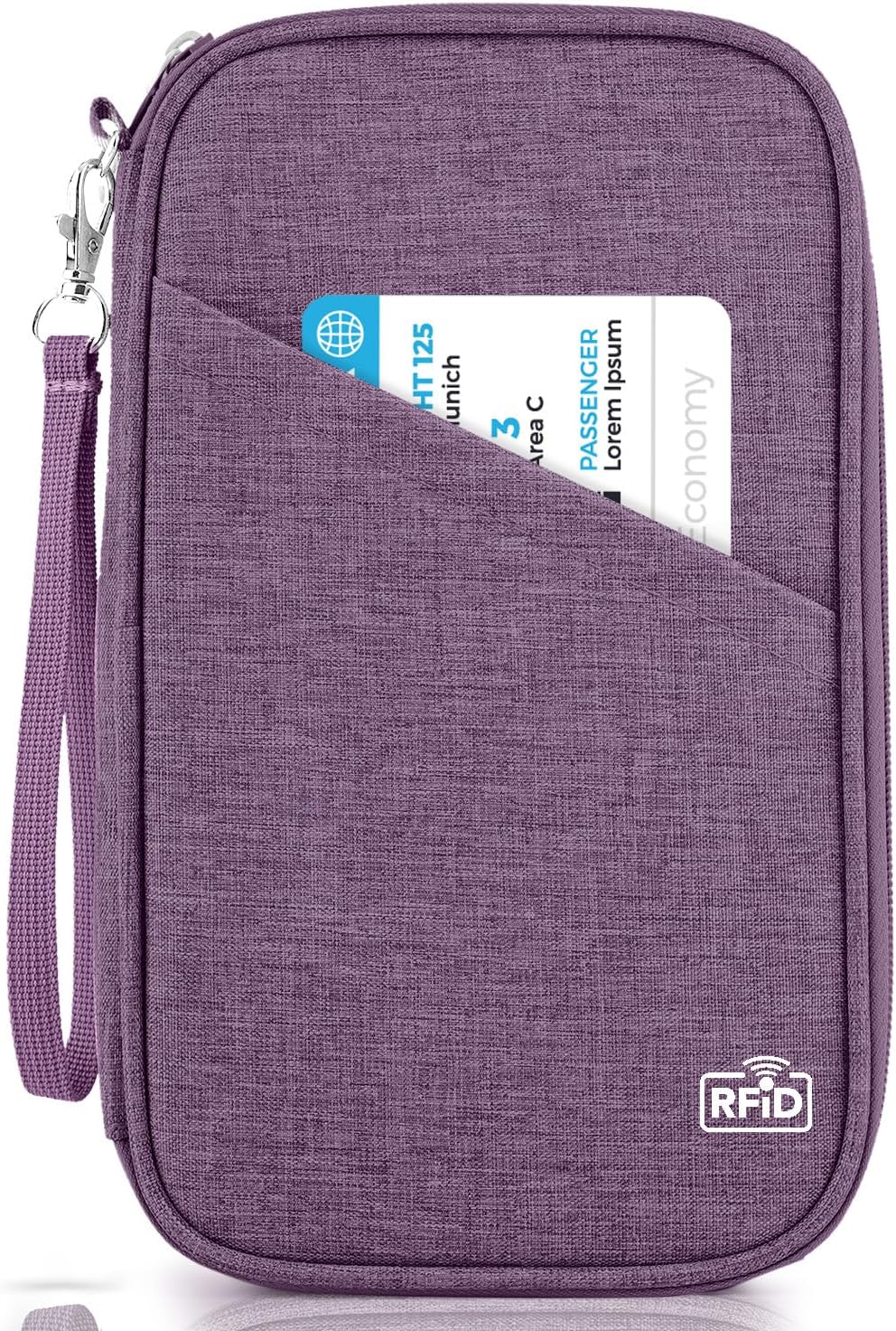 Amazon.com | Passport Holder Family, Women Rfid Blocking Passport ...