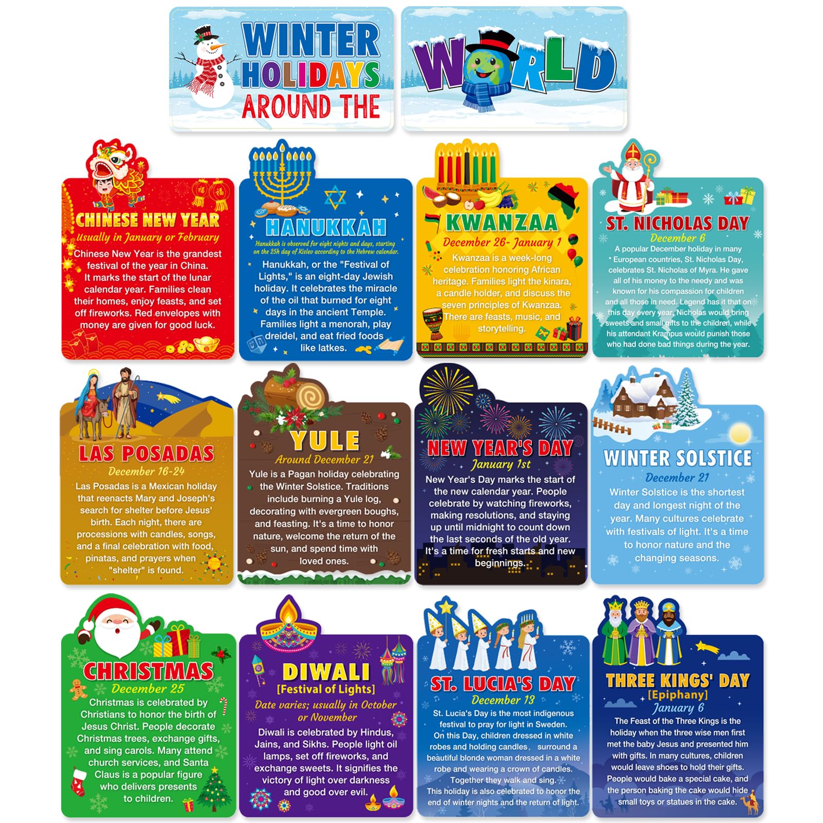 Holidays Observed Around The World Holidays Around The World The