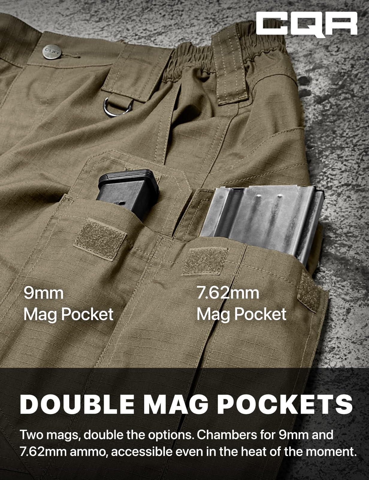 Snapklik.com : Mens Tactical Pants, Water Resistant Ripstop Cargo Pants ...