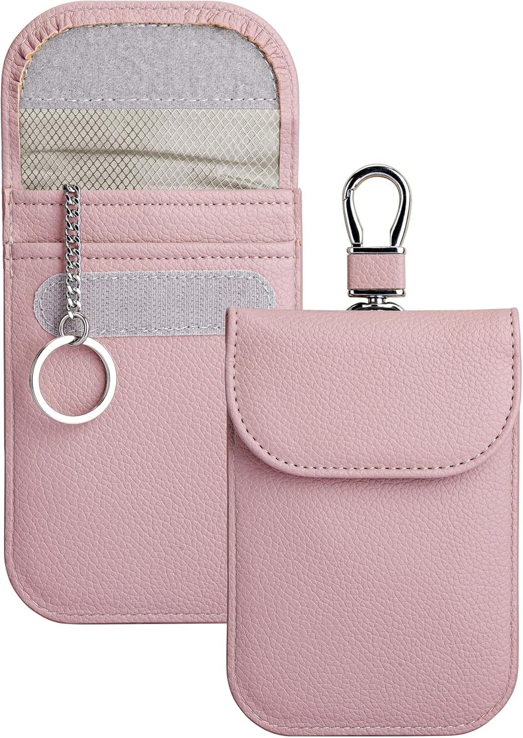 Teskyer 2 Pack Faraday Pouch for Car Keys, Keyless Car Key Signal ...