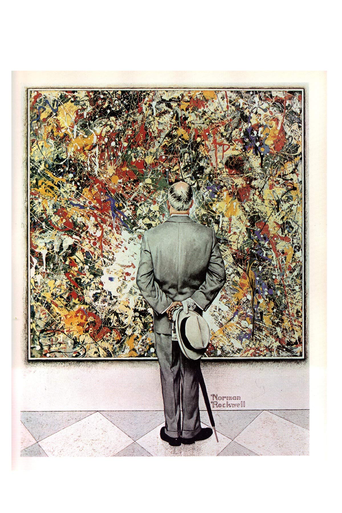 Norman Rockwell The Connoisseur