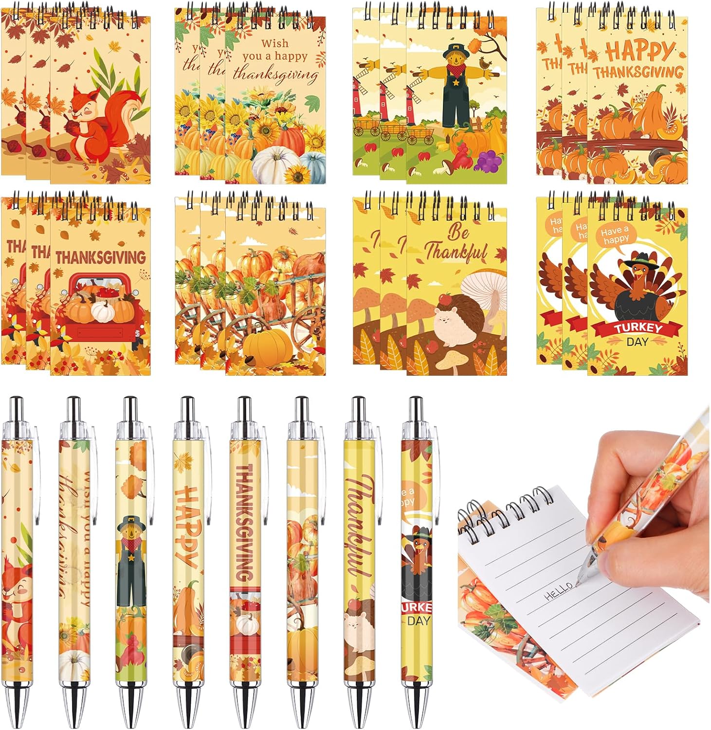 Amazon.com : 36 Set Fall Party Favors Fall Pens with Pumpkin Maple ...