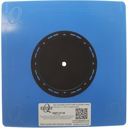 Quickflash Plumbing Flashing Panel -P-300 - Roof Flashing - Amazon.com