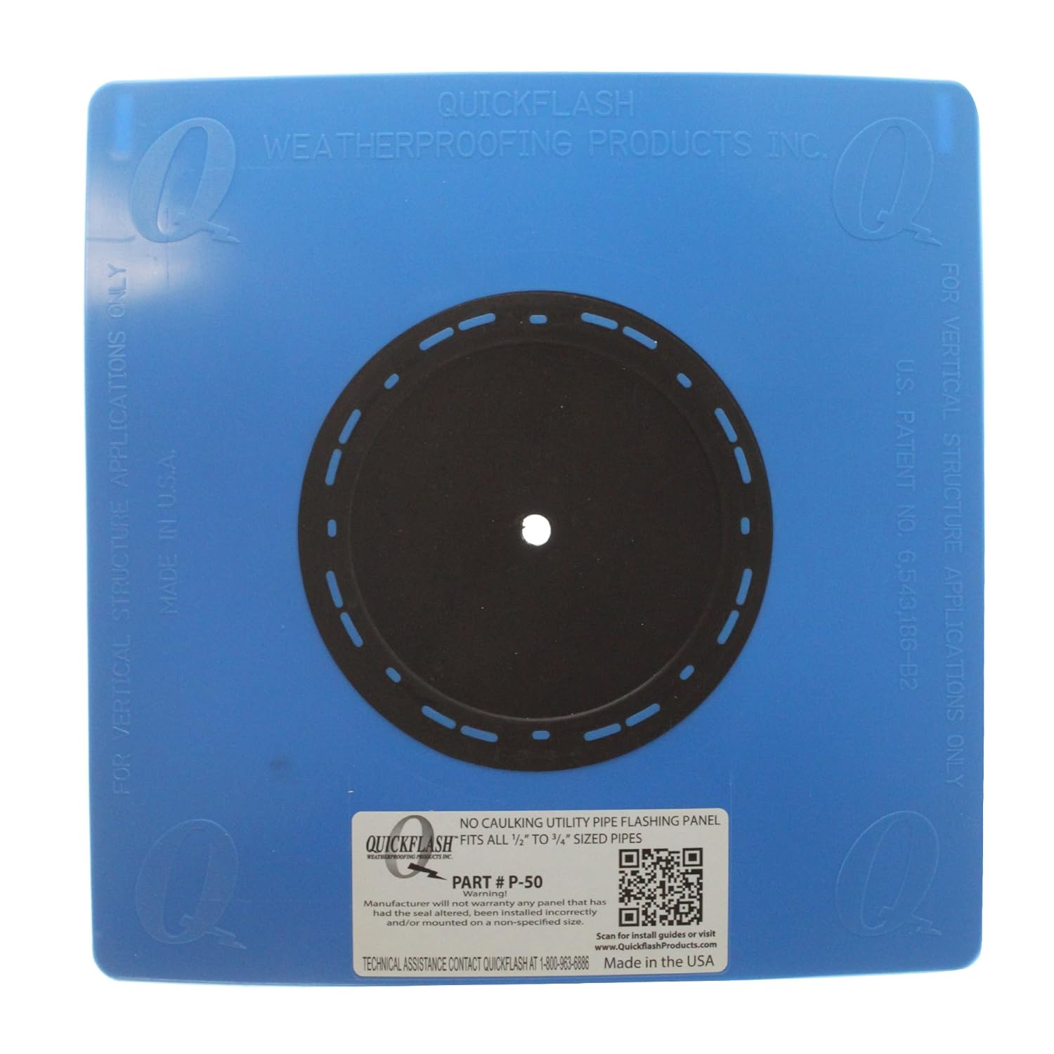 Quickflash Plumbing Flashing Panel P-50 - Roof Flashing - Amazon.com