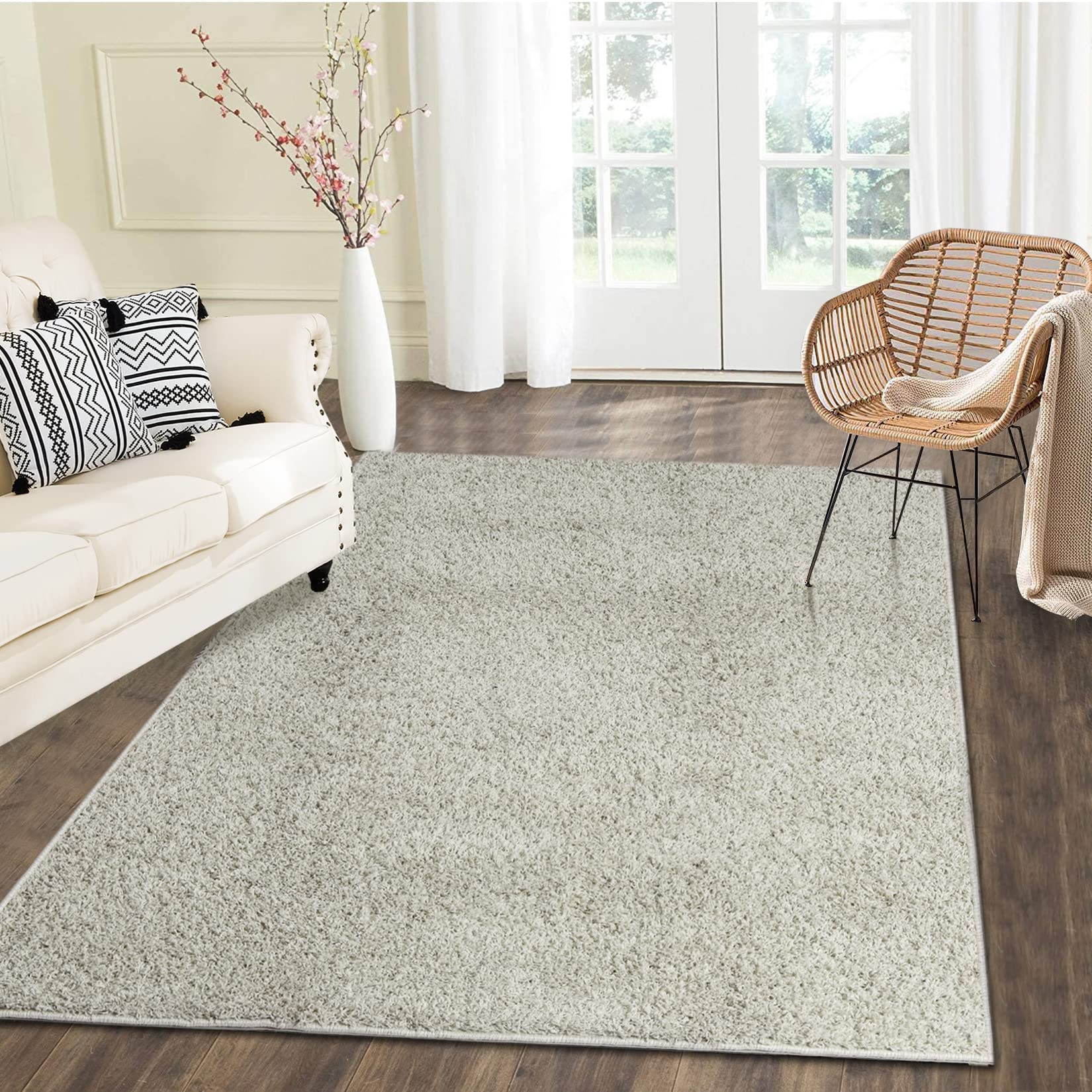 Amazon.com: GarveeHome 11x15 Large Shag Rug for Living Room Modern ...