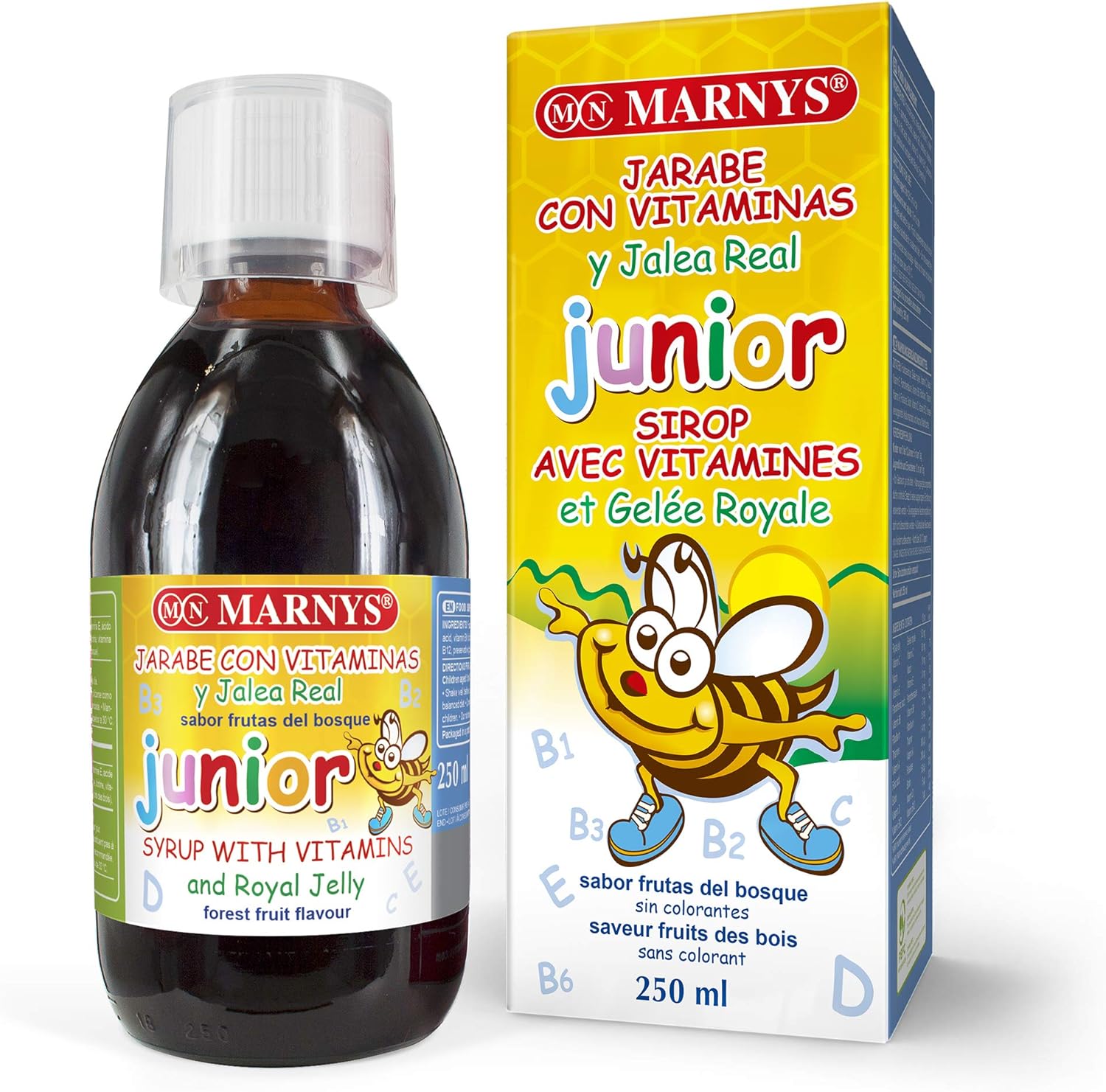 Marny's Junior Syrup Multivit. Jelly 250Ml. : Amazon.co.uk: Grocery
