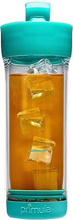 Amazon.com: Primula Press & Go Iced Tea Brew Tumbler 16 oz, Teal: Home ...