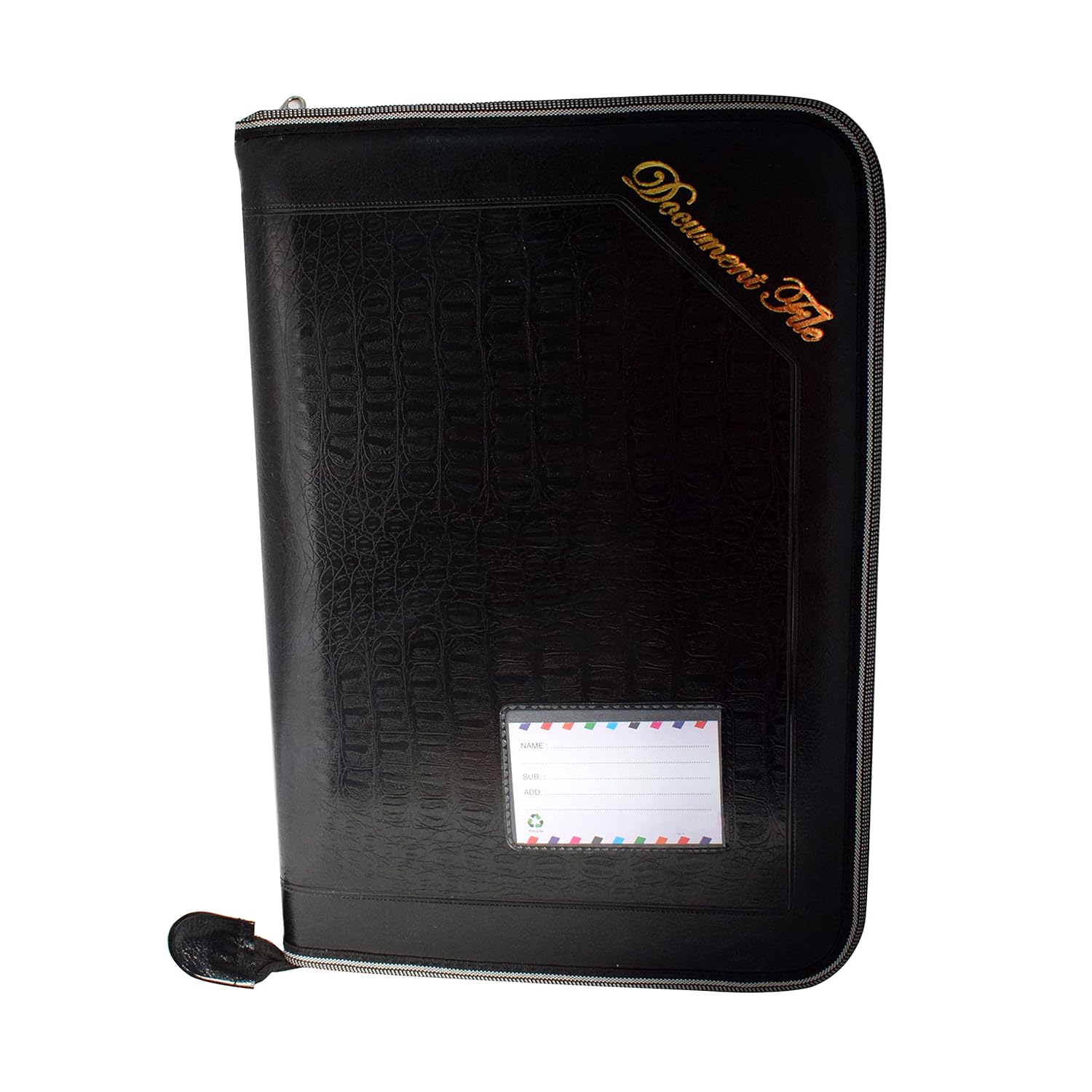 Shuban PU Leather Multipurpose 20 File Sleeve A4 Professional Files and ...