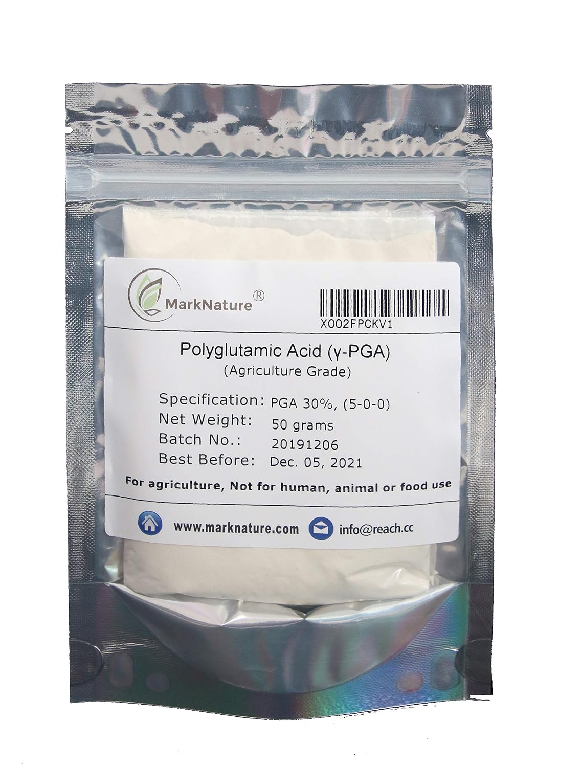 Amazon.com: MarkNature PolyGlutamic Acid (γ-PGA), PolyAmino Acids ...
