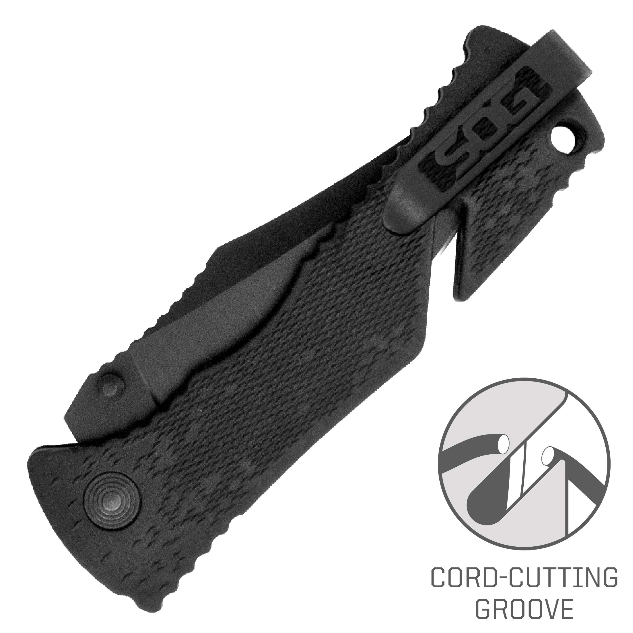 Buy SOG Folding Knife Pocket Knife Trident Tactical Opening Knife with ...