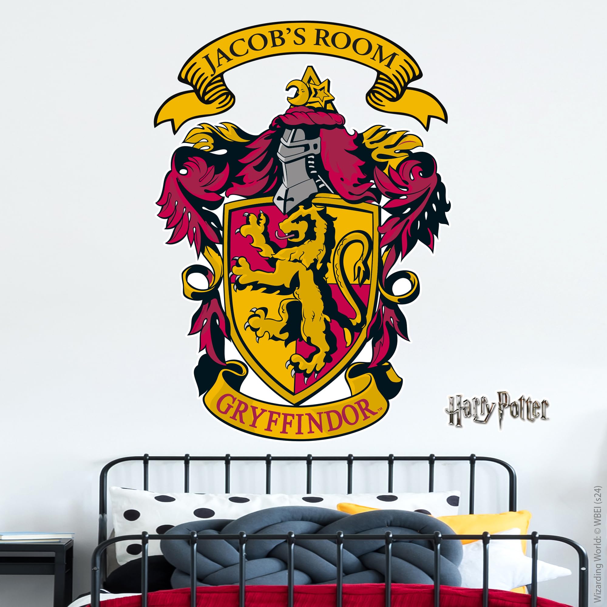 Harry Potter Gryffindor Crest Printable Harry Potter Crest Canvas
