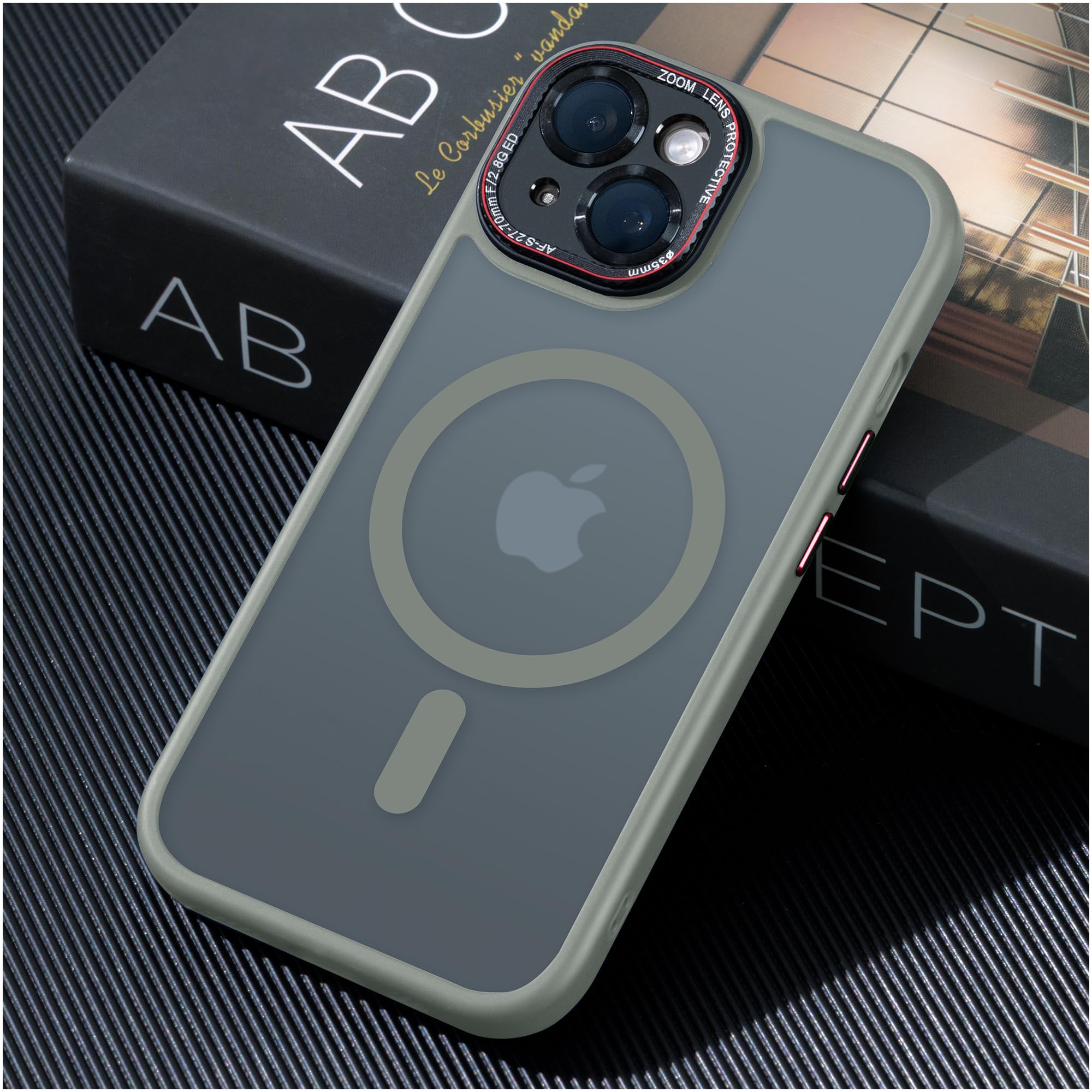 Amazon.com: JUESHITUO for iPhone 15 Case with Integrated Camera Lens ...